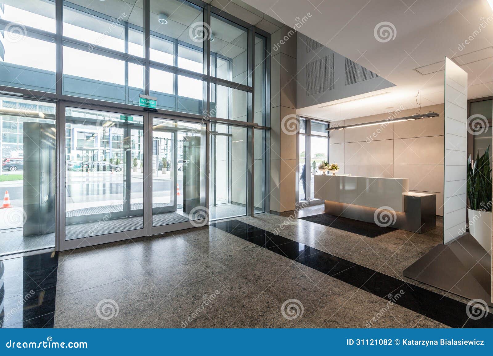 Reception in office stock photo. Image of corridor, hotel - 31121082