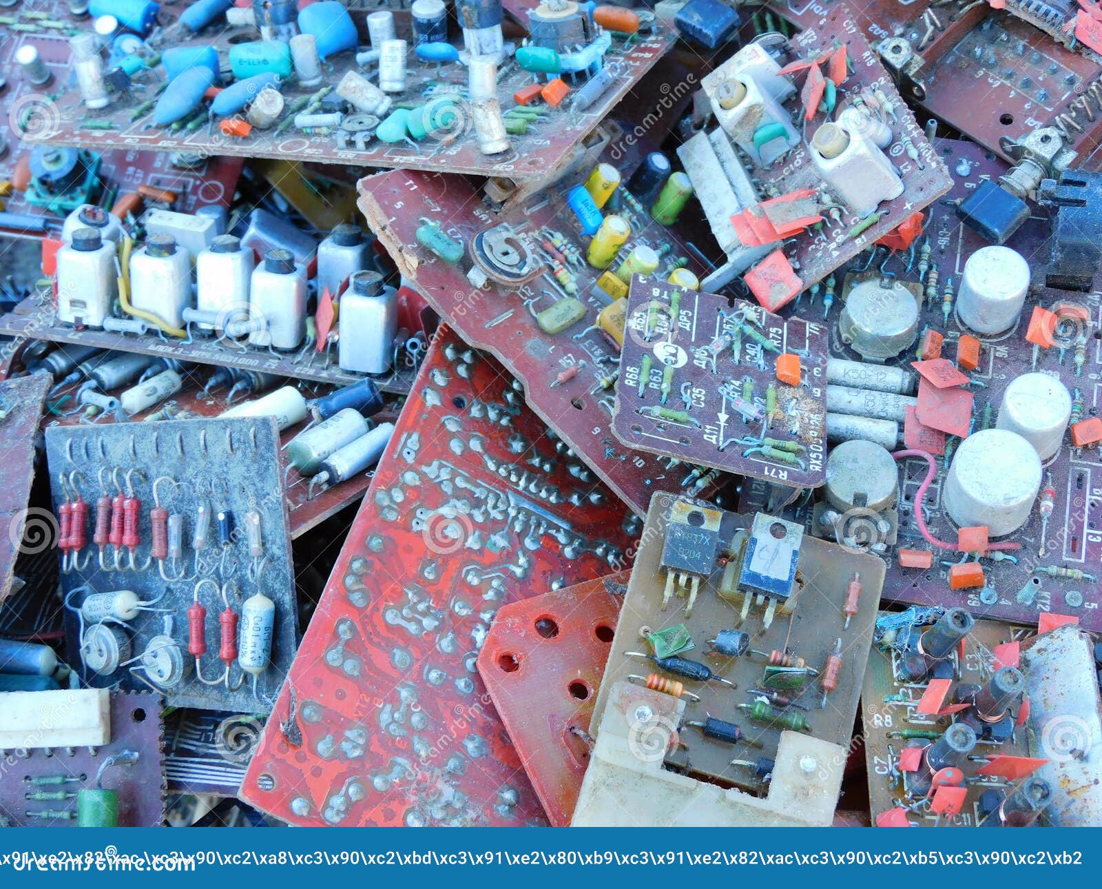 Reception of Old Printed Circuit Boards from Electronics and Computer ...