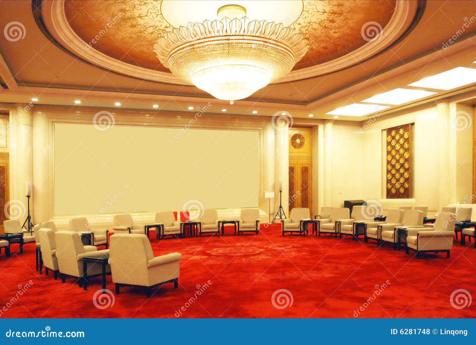 Reception Room. Respectable Ceo. Man Handsome Boss Sit In Office ...