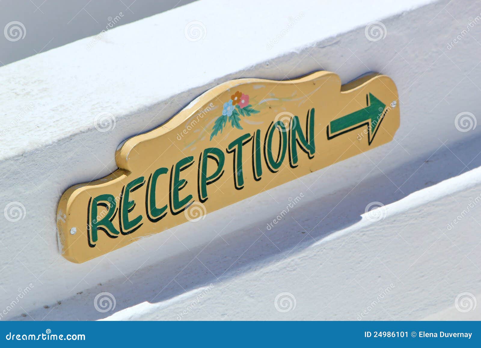 Reception sign stock image. Image of tourism, reception - 24986101