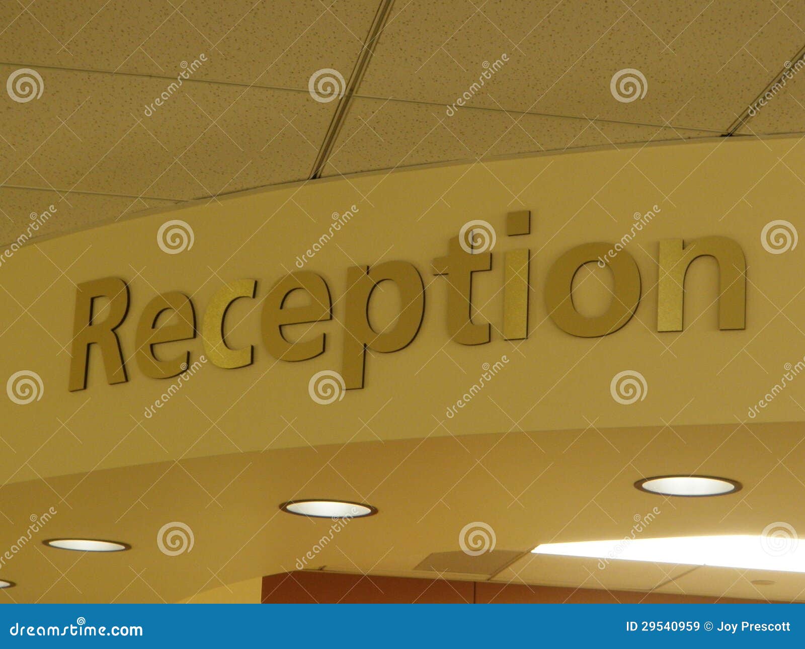 Reception Sign stock image. Image of reception, symbol - 29540959