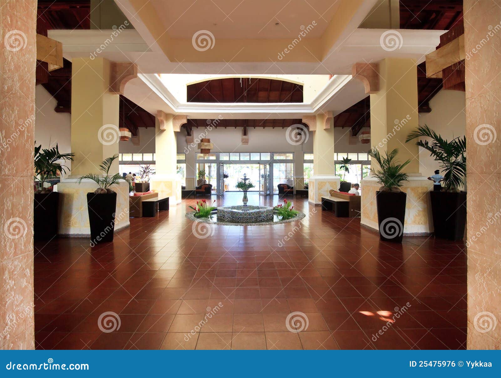 Reception in Sol Cayo Guillermo. Stock Photo - Image of vegetation ...