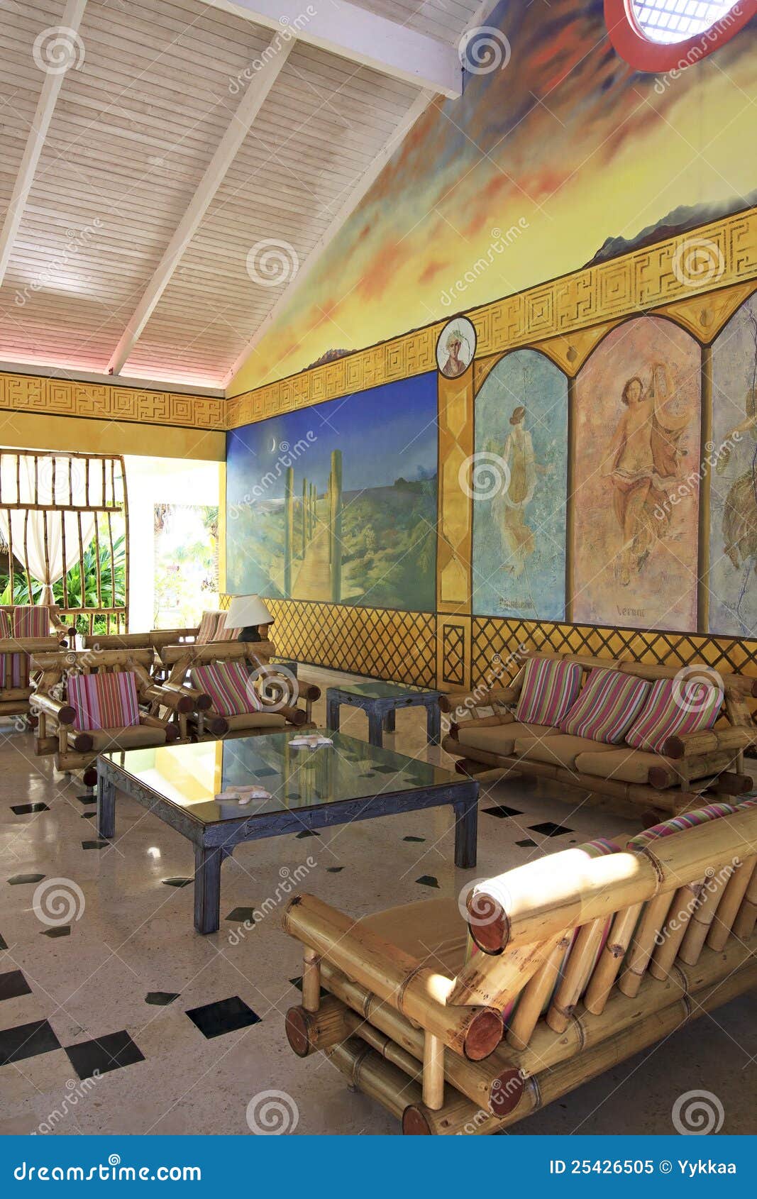 Reception in Sol Cayo Largo Stock Image - Image of design, nature: 25426505