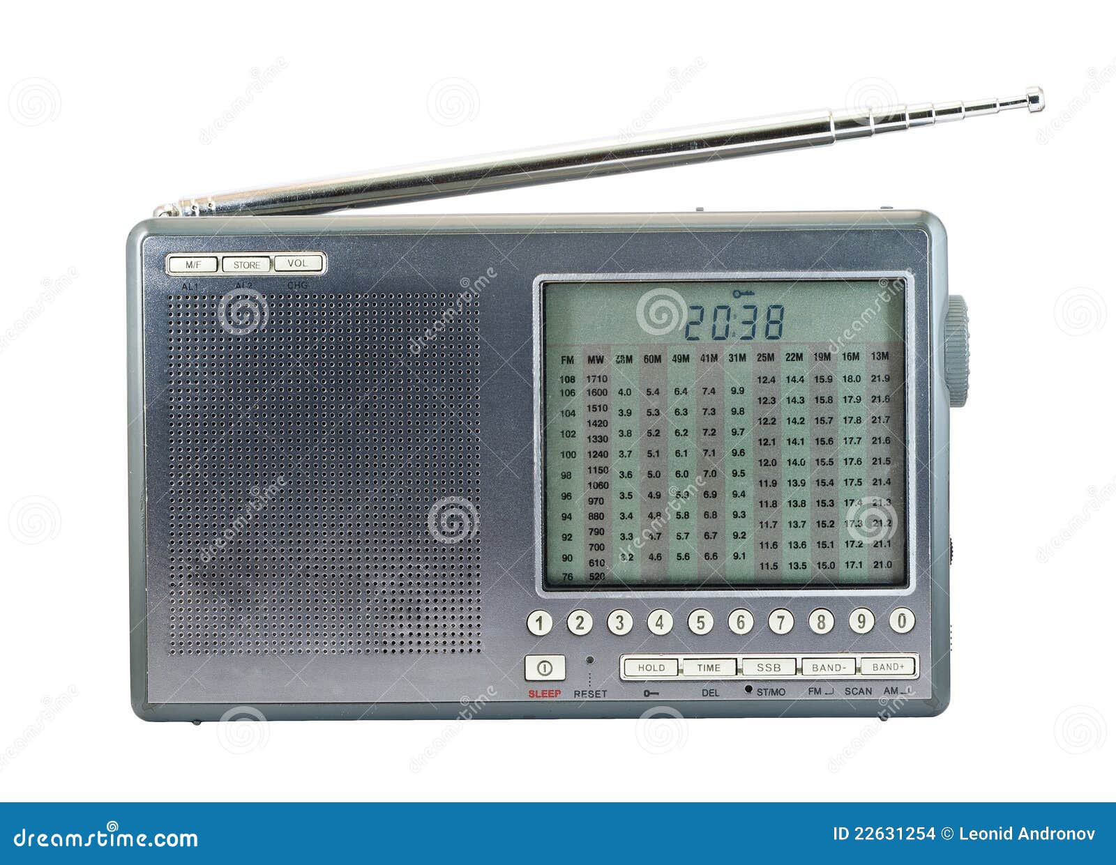 Receptor de radio moderno foto de archivo. Imagen de conector - 22631254