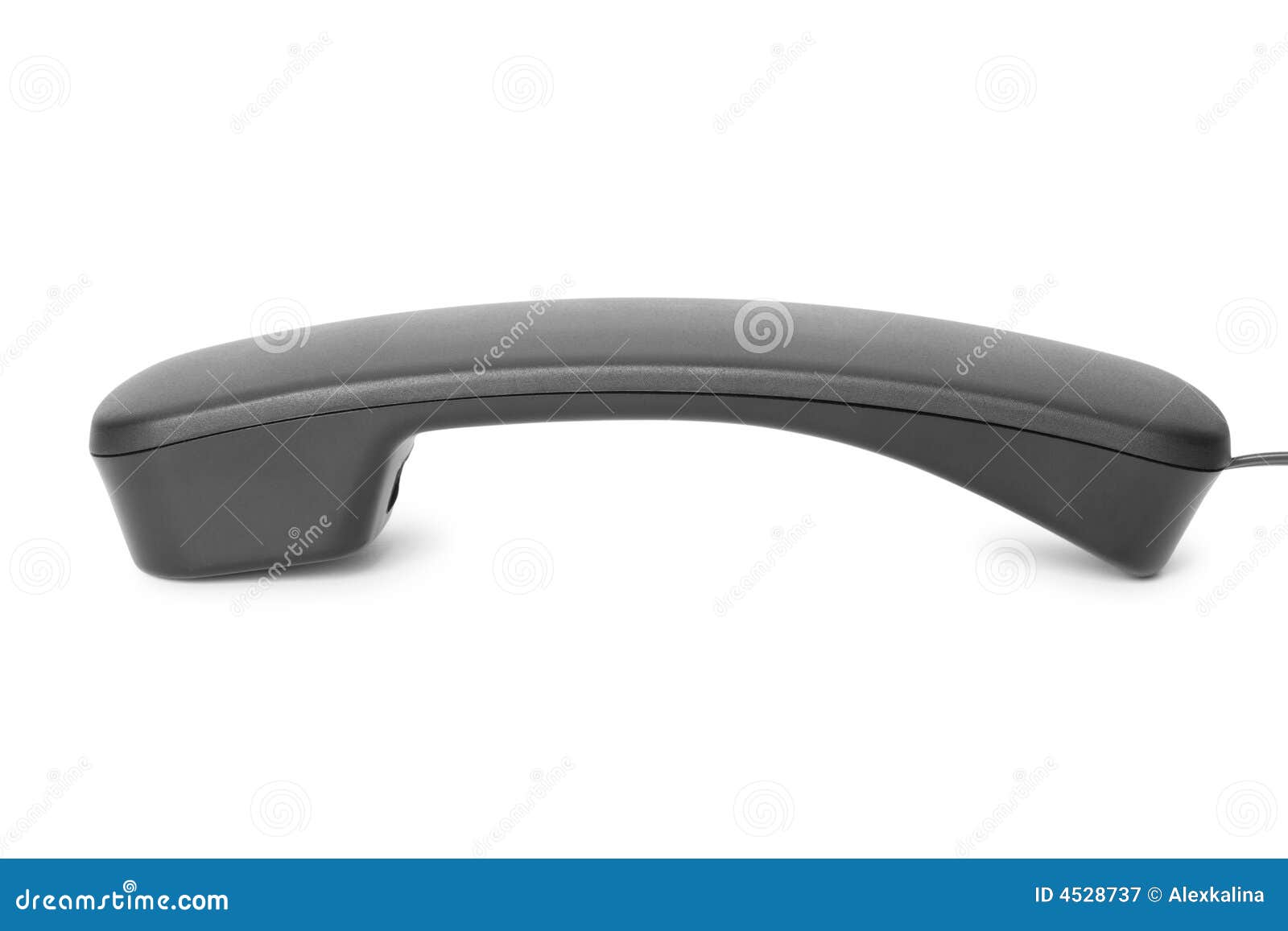 Receptor de teléfono imagen de archivo. Imagen de escuchar - 4528737