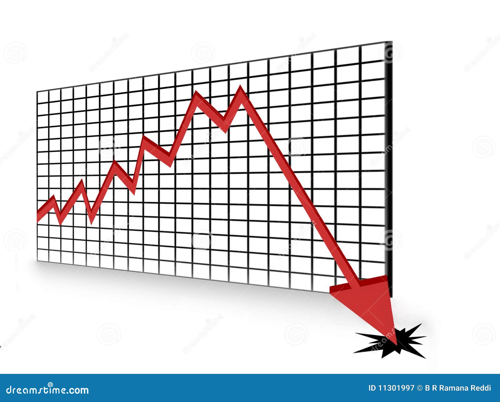 Recession stock illustration. Illustration of downturn - 11301997