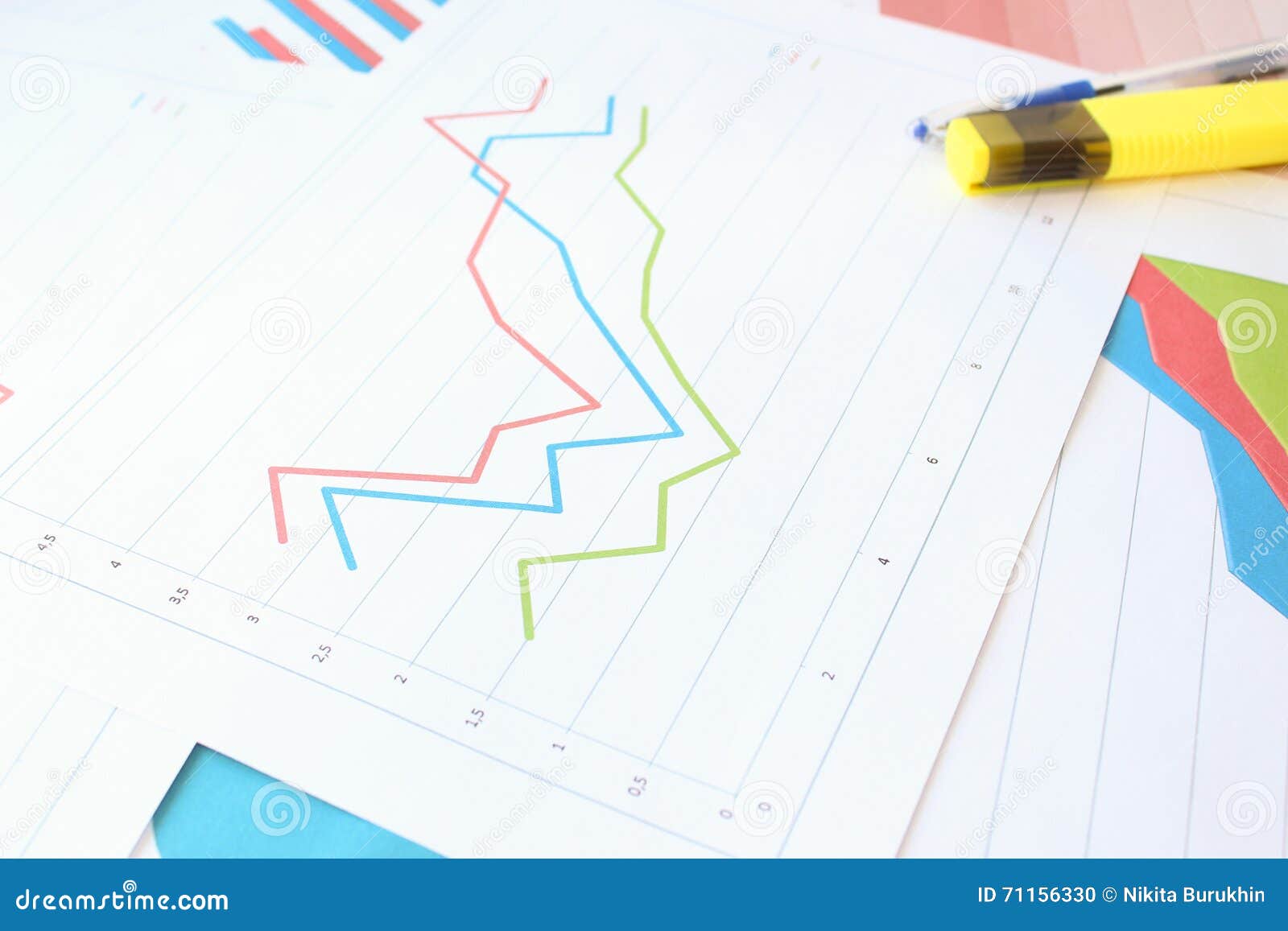 The Recession, Stagnation and Recovery Schedule Stock Photo - Image of ...