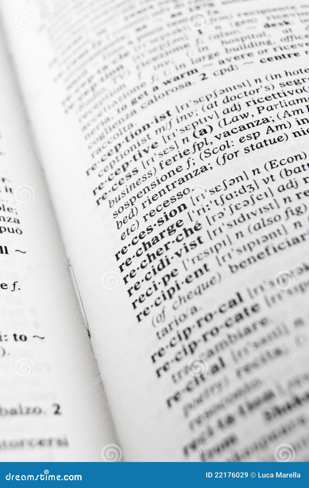 Recession vertical stock image. Image of closeup, meltdown - 22176029