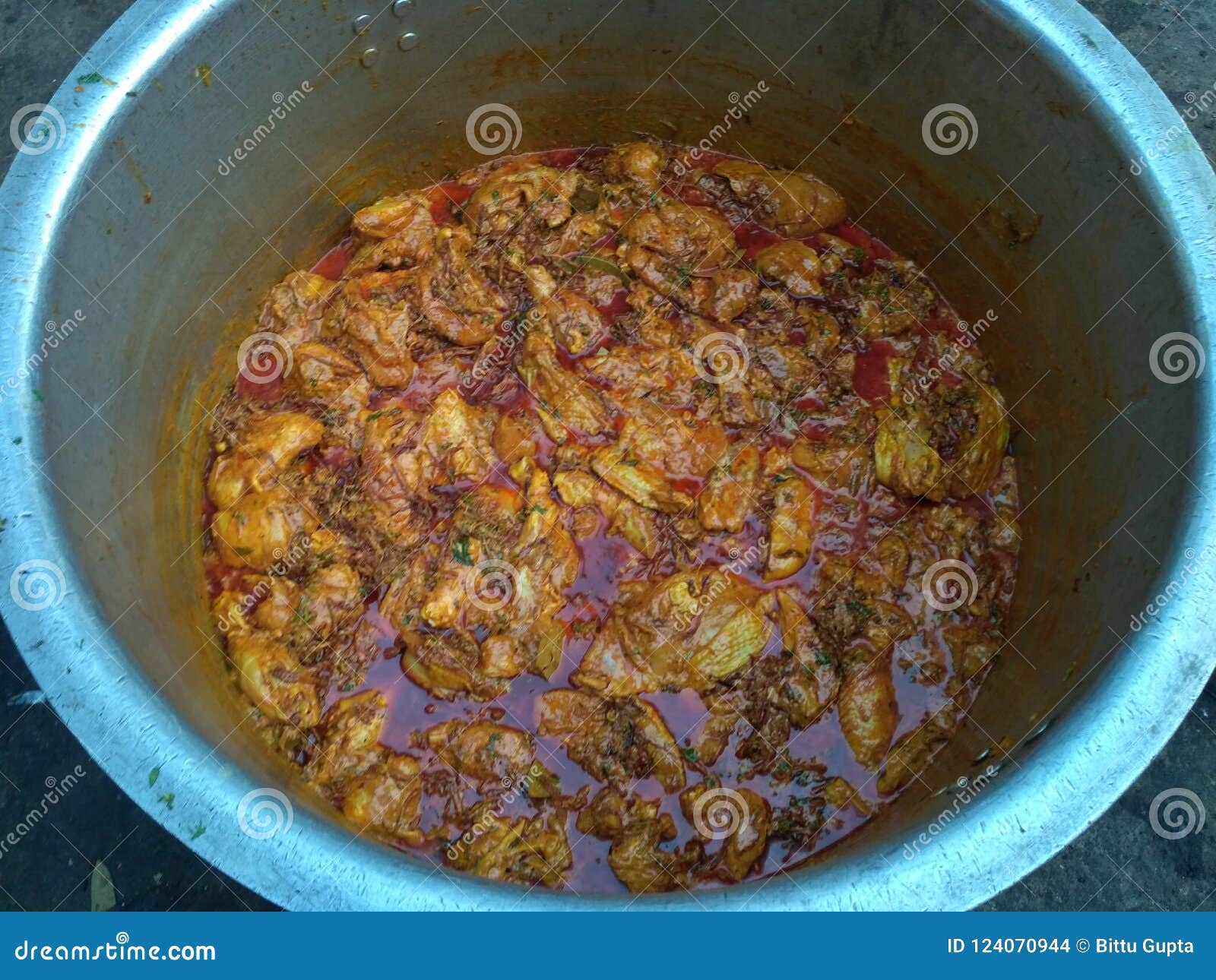 Receta Del Masala Del Pollo Foto de archivo - Imagen de receta, pollo ...