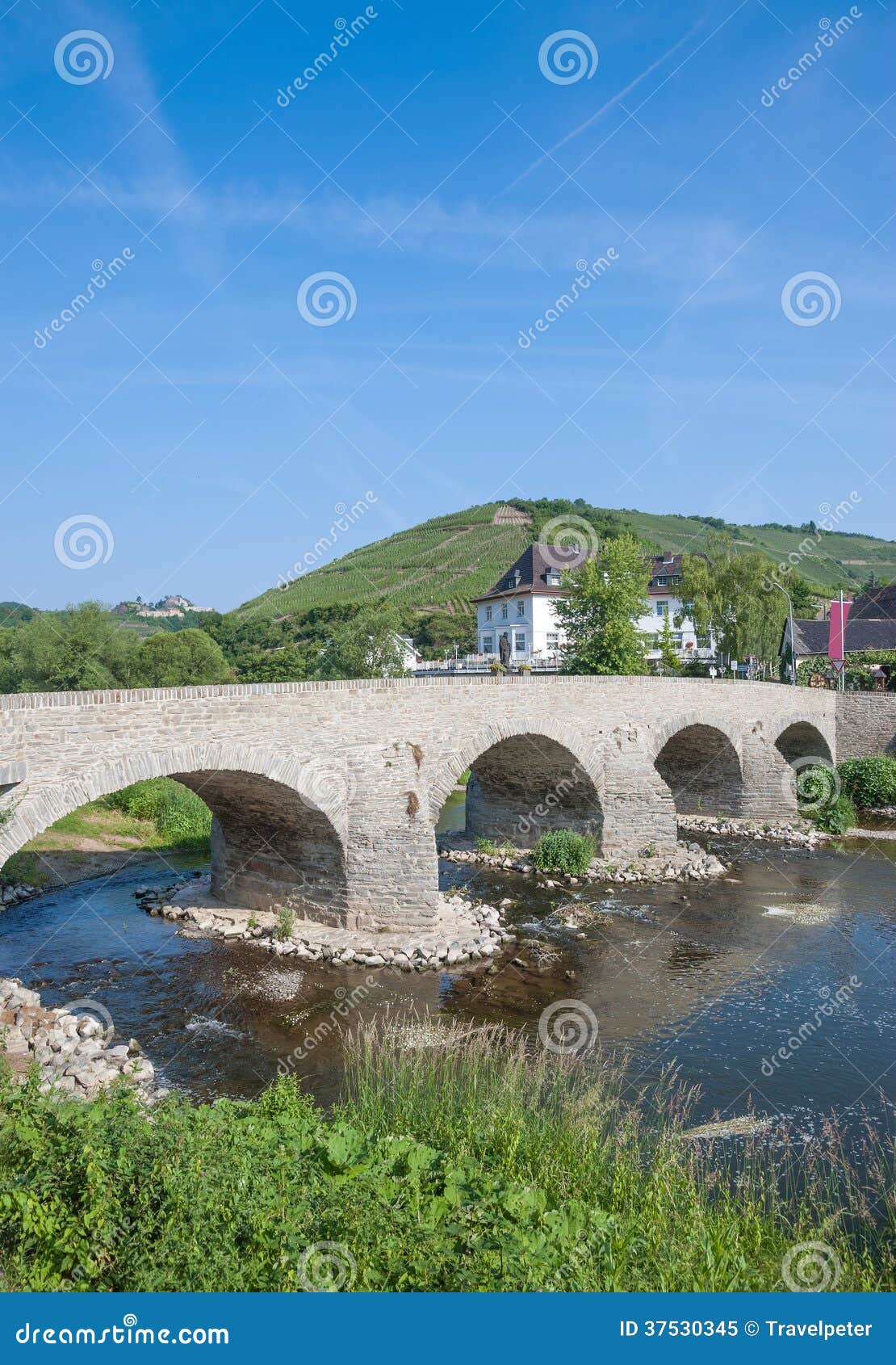 Rech,Ahr Valley,Germany stock image. Image of river, tourism - 37530345
