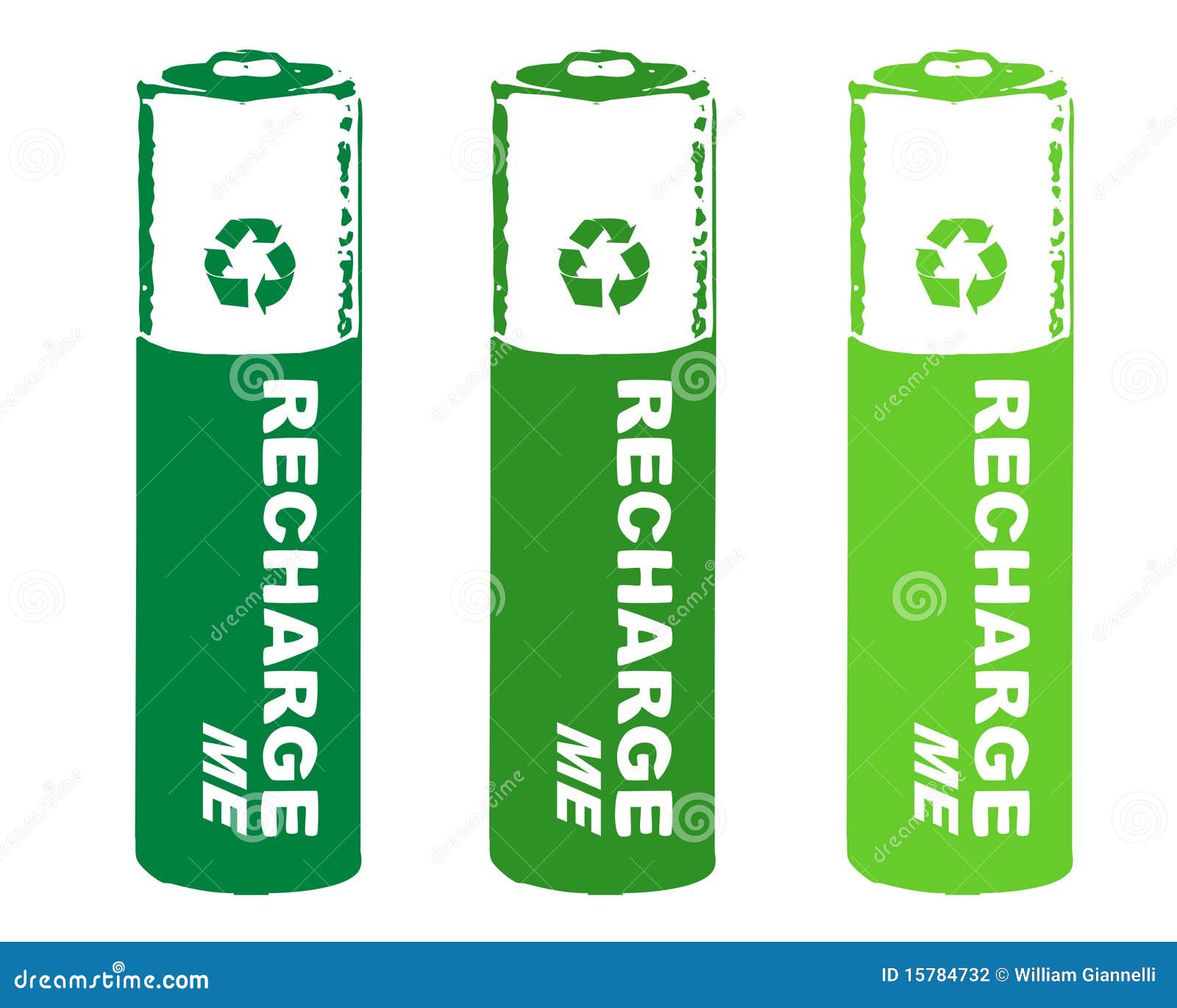 Recharge batteries stock vector. Illustration of save - 15784732