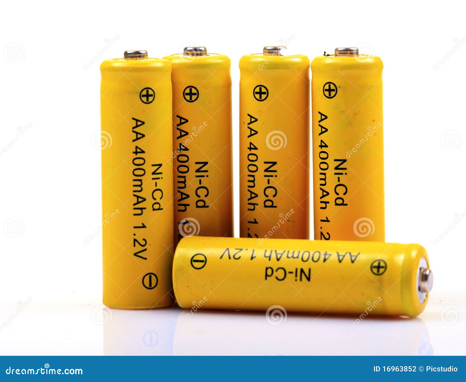 Rechargeable Batteries, And Electrical Wires. Industrial Battery ...