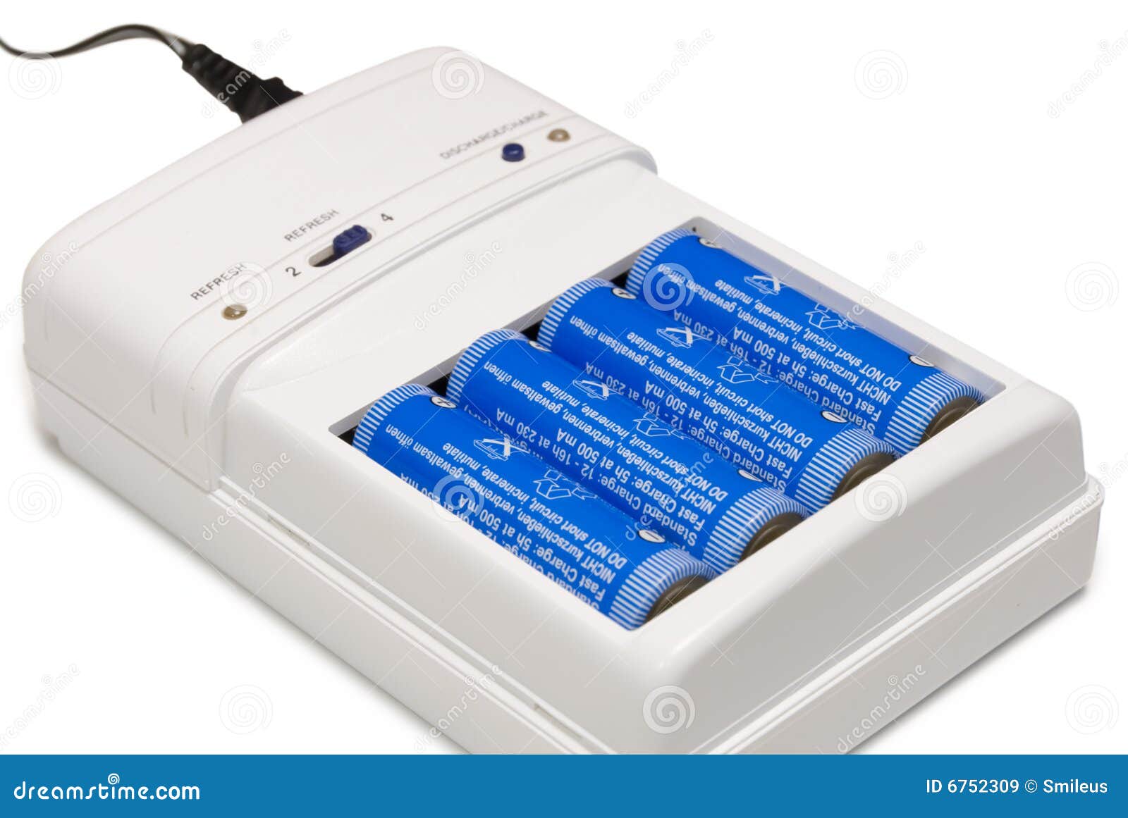 Recharging batteries stock image. Image of recharge, isolated - 6752309