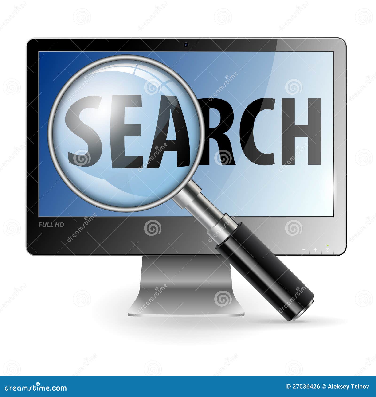 Recherche-Konzept vektor abbildung. Illustration von suche - 27036426