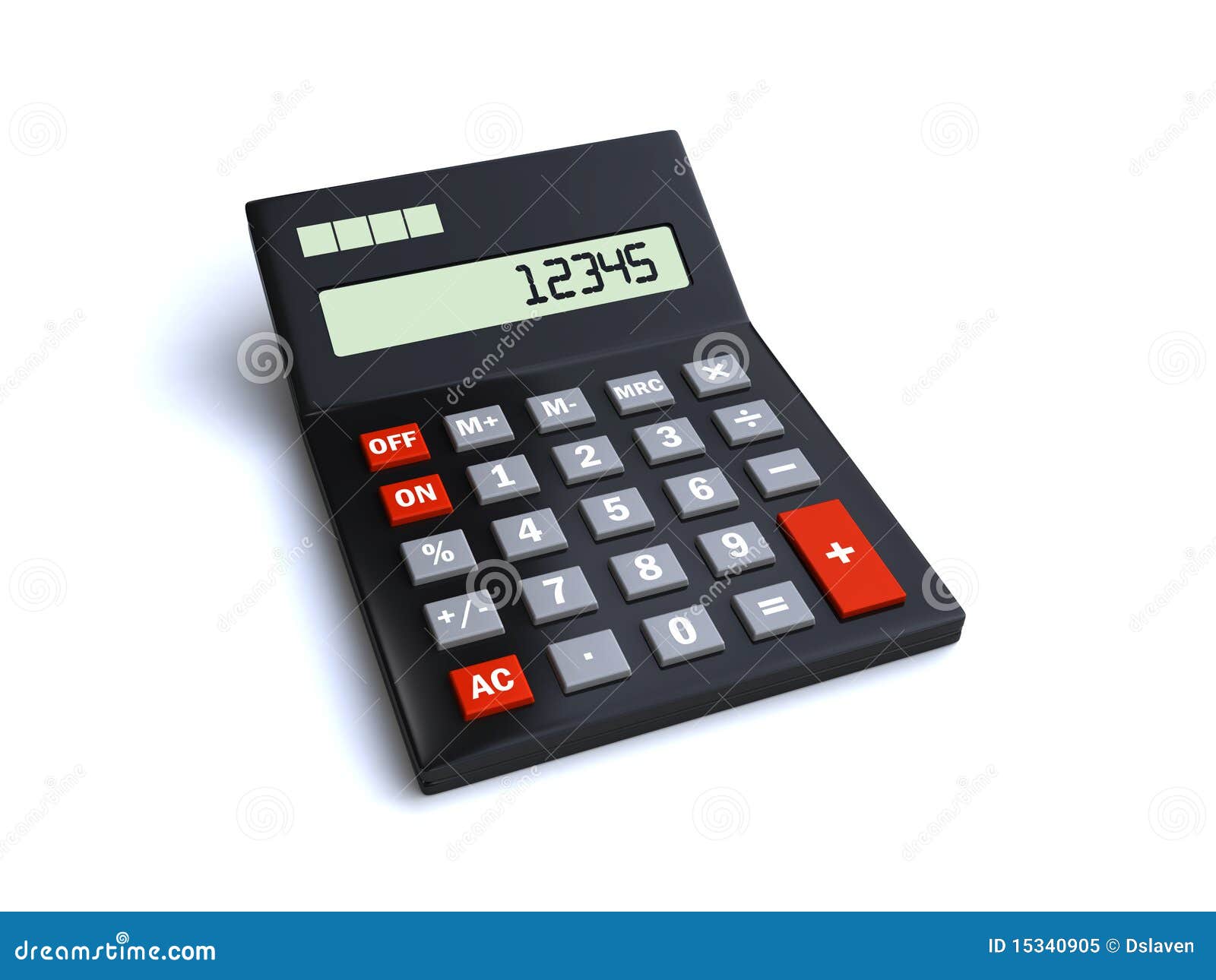 Rechner stock abbildung. Illustration von getrennt, elektronisch - 15340905