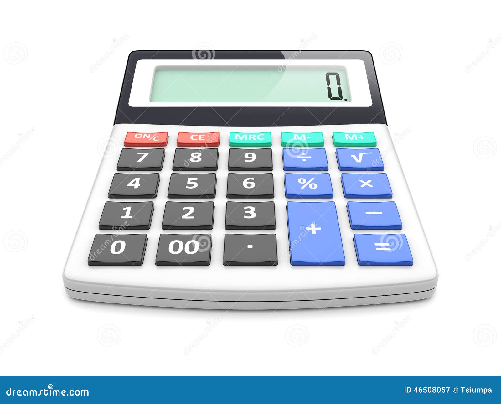 Rechner stock abbildung. Illustration von finanziell - 46508057