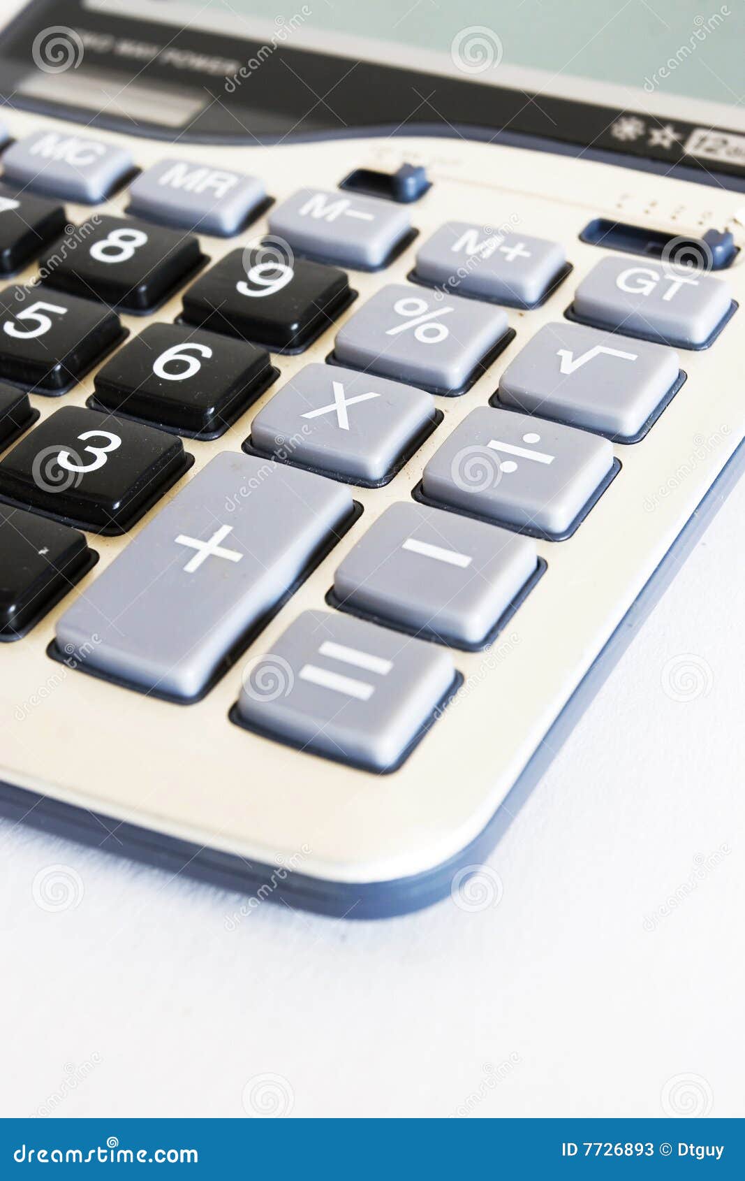 Rechner stockbild. Bild von rechenkundig, regelung, getrennt - 7726893