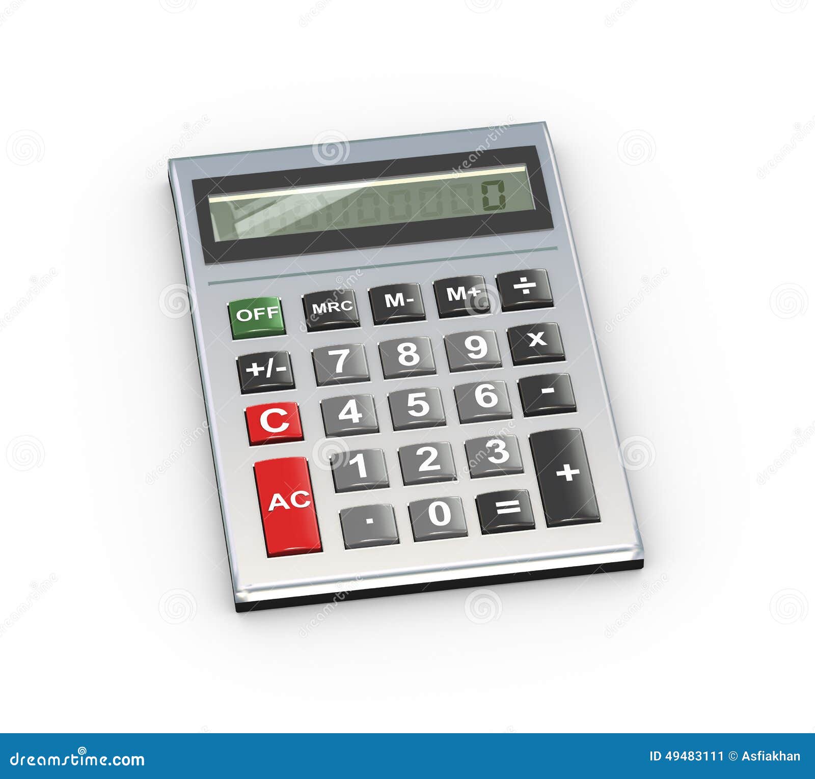 Rechner 3D stock abbildung. Illustration von verteilung - 49483111