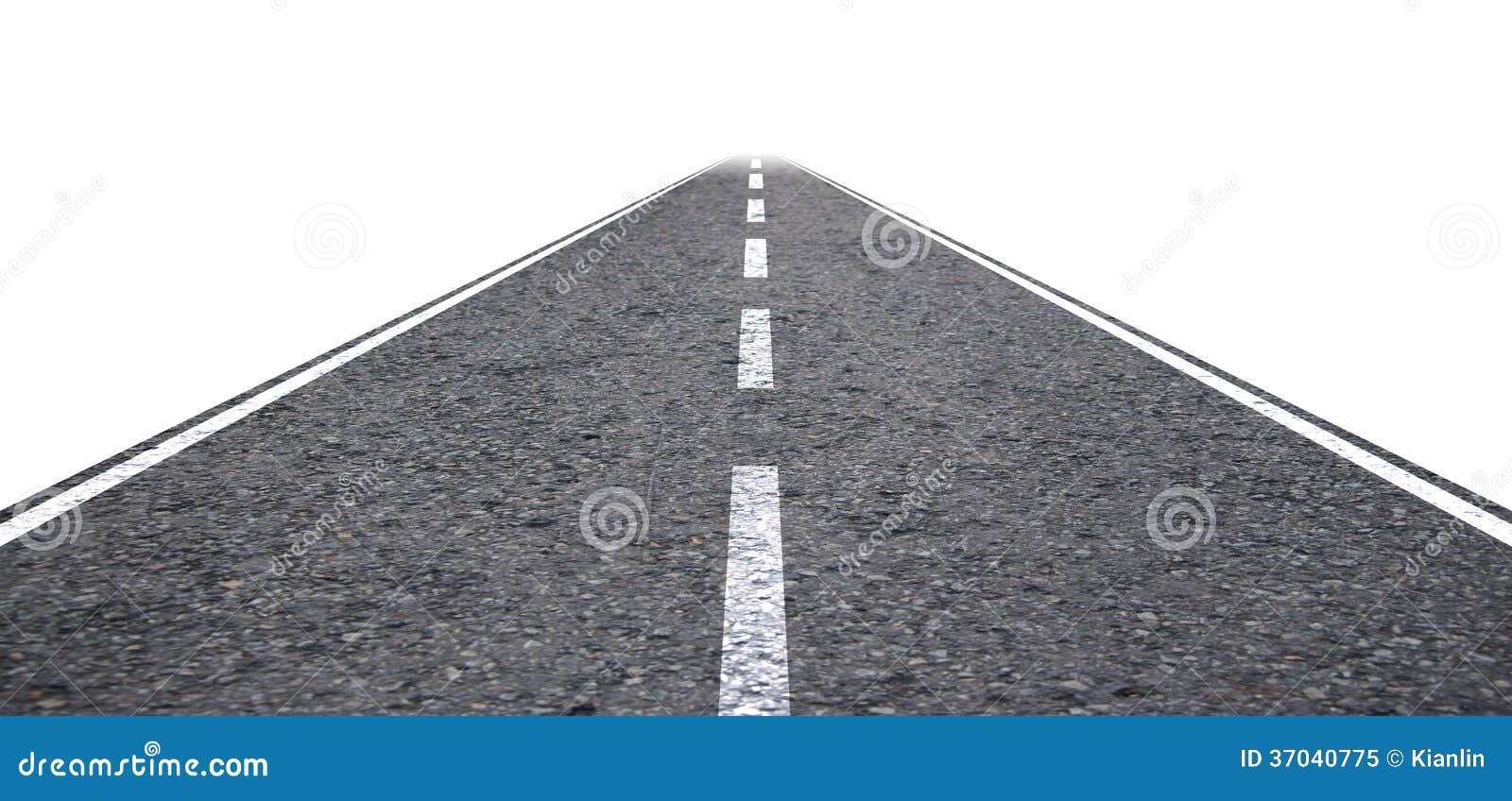 Rechte Weg stock afbeelding. Image of patroon, openlucht - 37040775