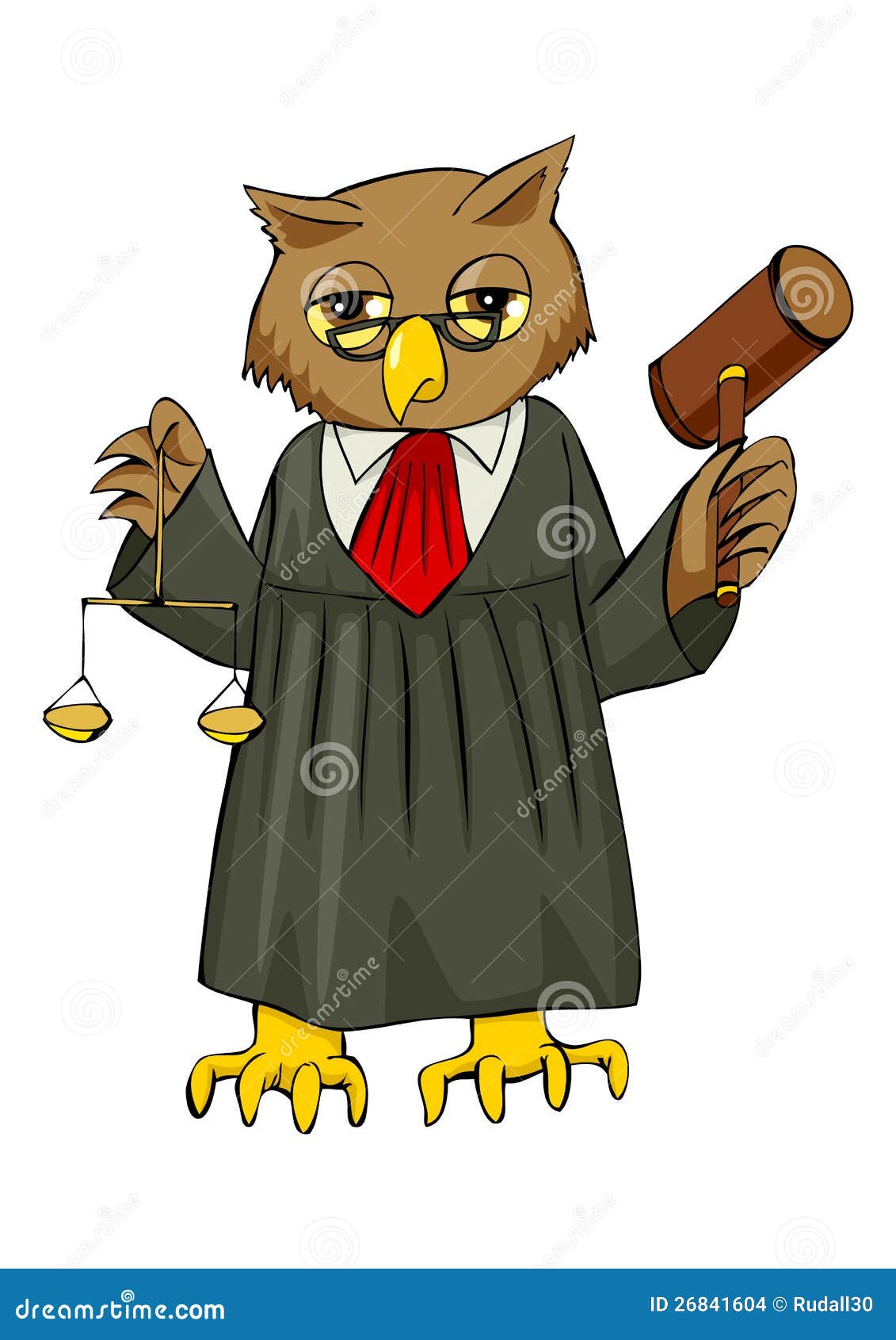 Rechter vector illustratie. Illustration of rechtvaardigheid - 26841604