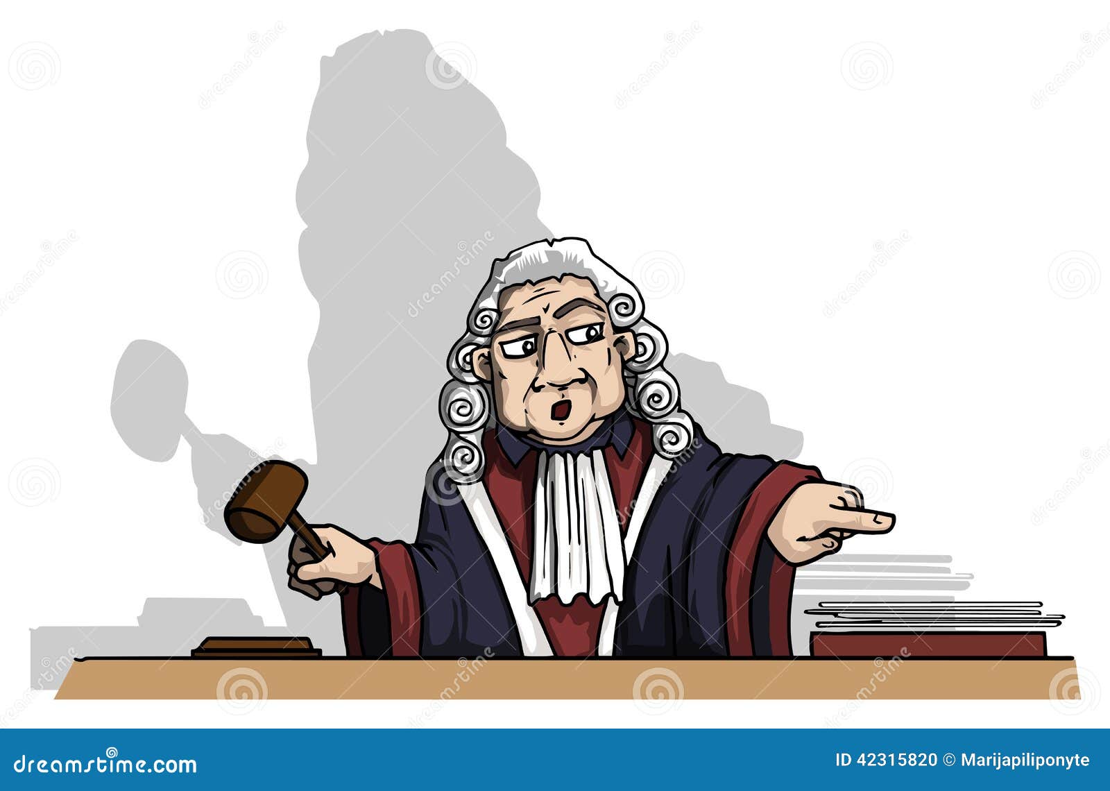 Rechter vector illustratie. Illustration of karakter - 42315820