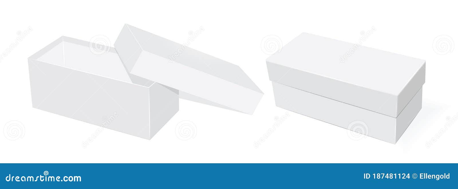 Rechthoekige Doos Op Een Witte Achtergrond Hoogste Mening Vector ... Rechthoekige Doos Op Een Witte Achtergrond Hoogste Mening Vector ...
