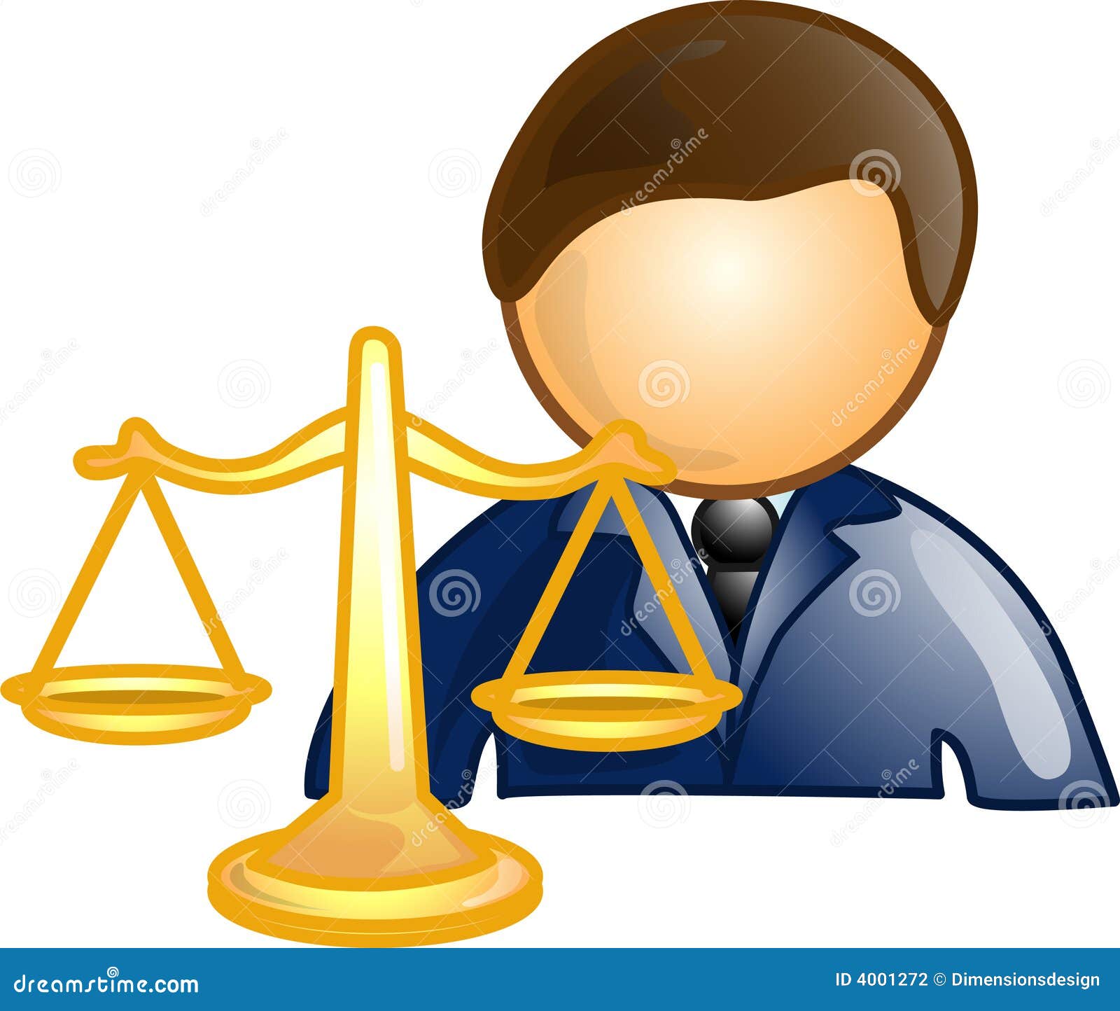 Rechtsanwaltkarriereikone Oder -symbol Vektor Abbildung - Illustration ...