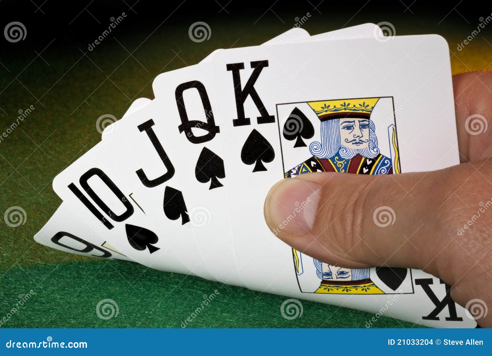 Rechtstreeks Vloed - Pook - Winnende Hand Stock Foto - Image of ...