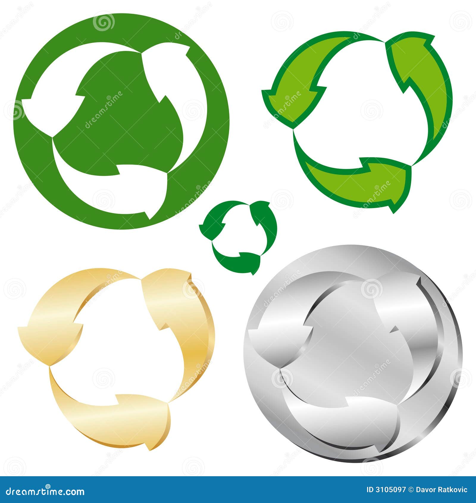 Recicle stock de ilustración. Ilustración de ambiente - 3105097