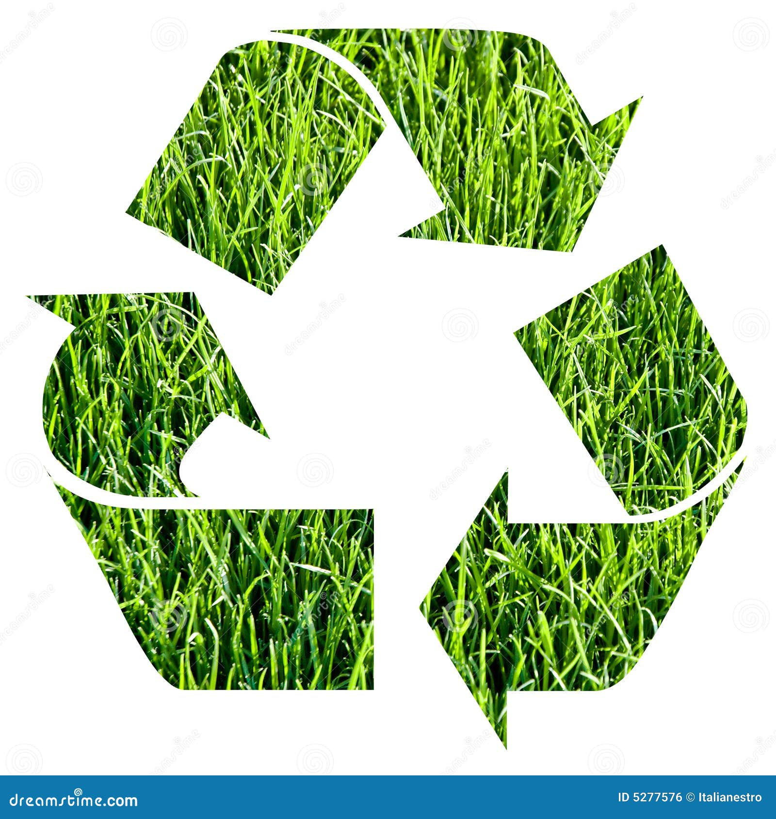 Recicle el símbolo stock de ilustración. Ilustración de salud - 5277576