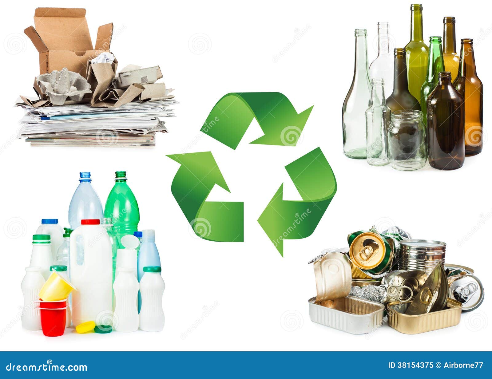 Recicle o conceito imagem de stock. Imagem de ambiente - 38154375