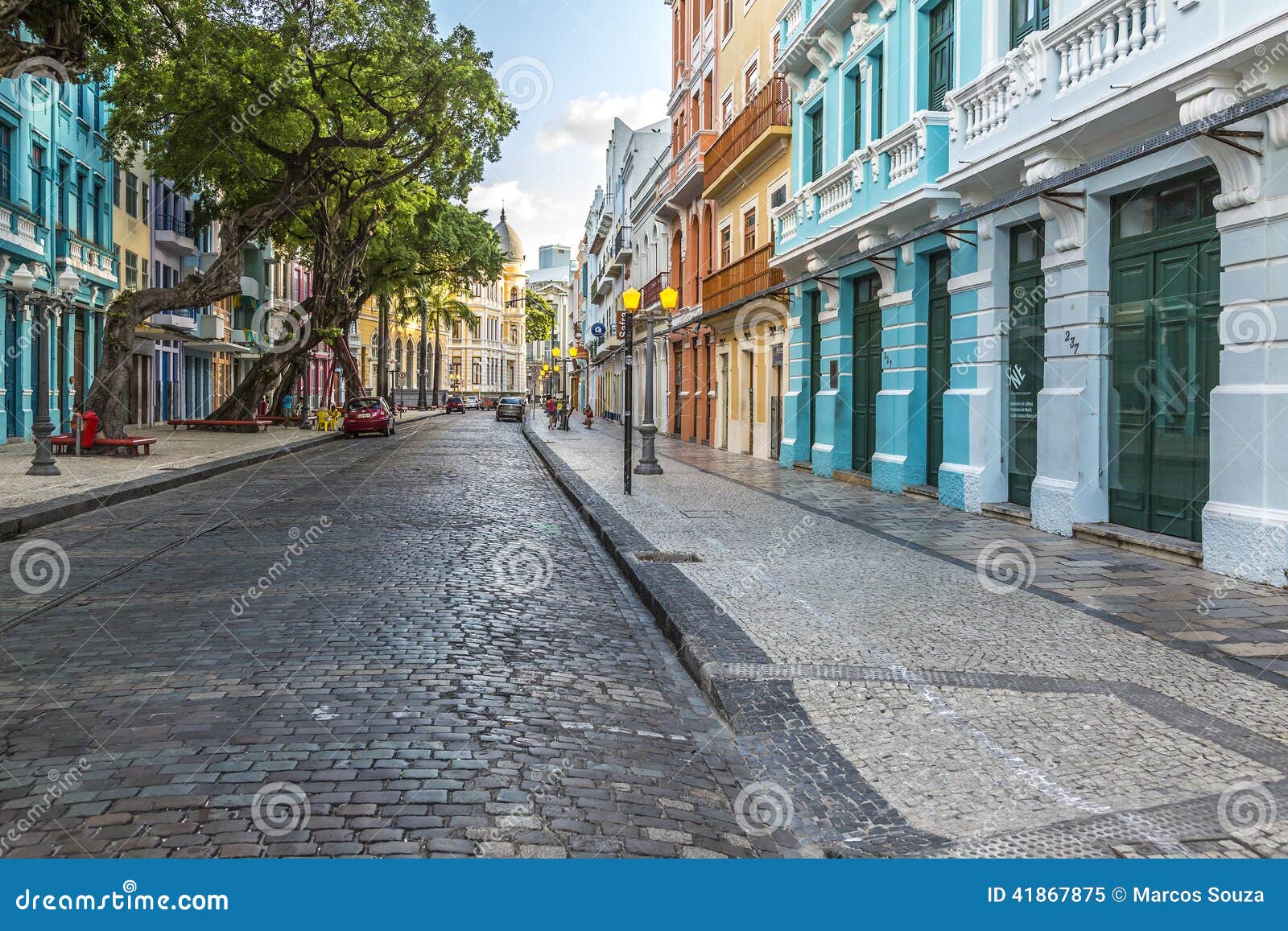 Recife Antigo image éditorial. Image of patrimoine, touristes - 41867875