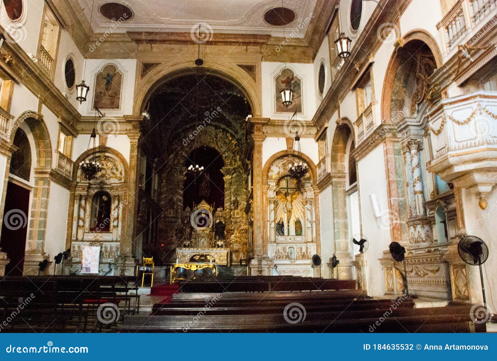 RECIFE, PERNAMBUCO, BRAZIL: Beautiful Catholic Church in Recife ...