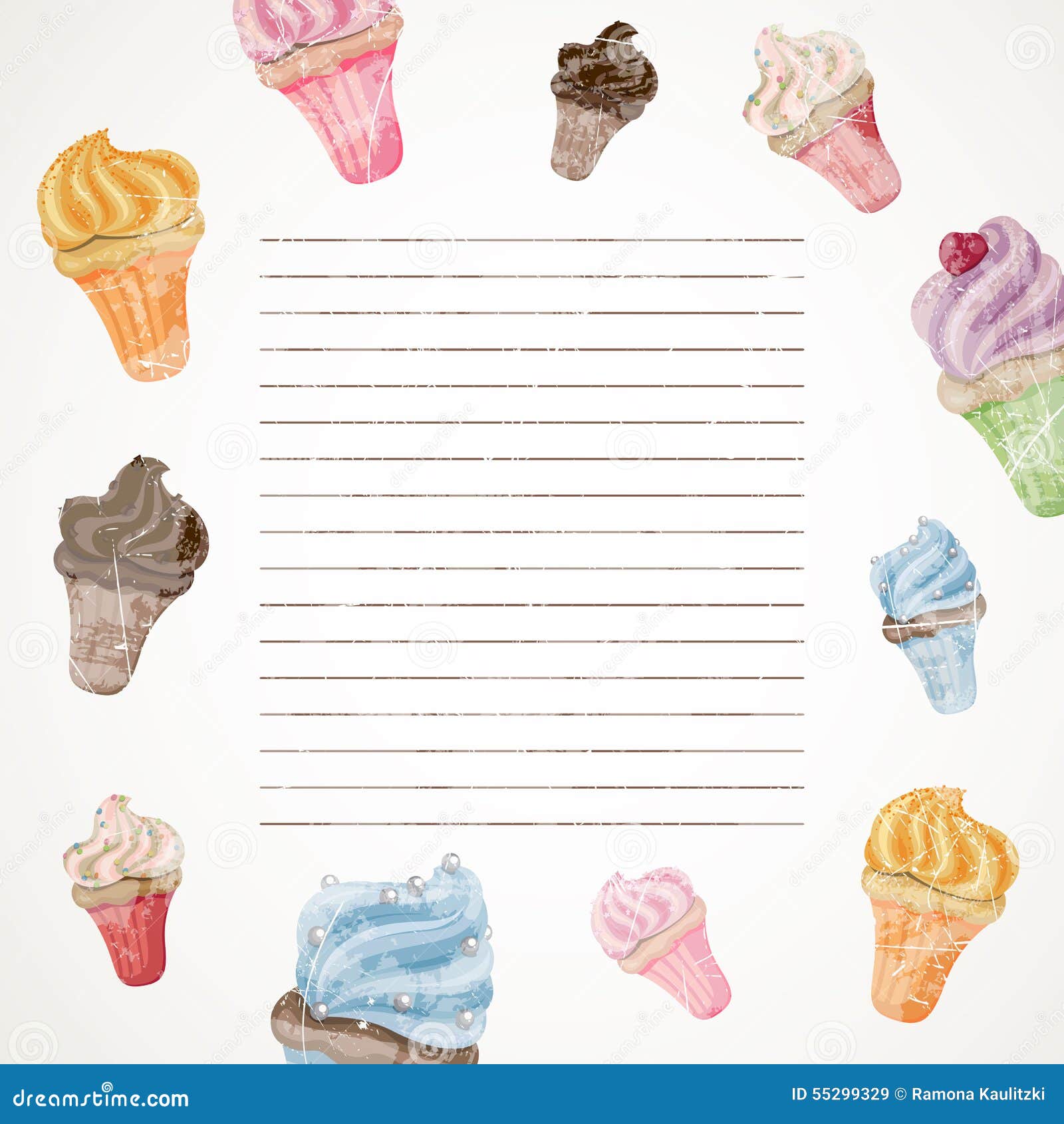 Recipe Background stock illustration. Illustration of pink - 55299329