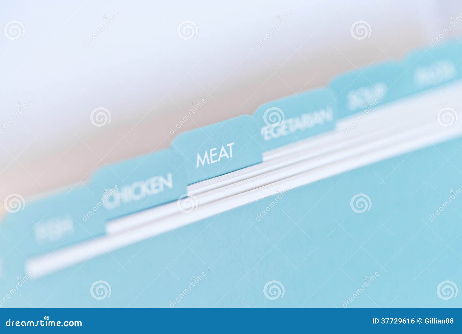 Recipe card dividers, meat stock photo. Image of food - 37729616