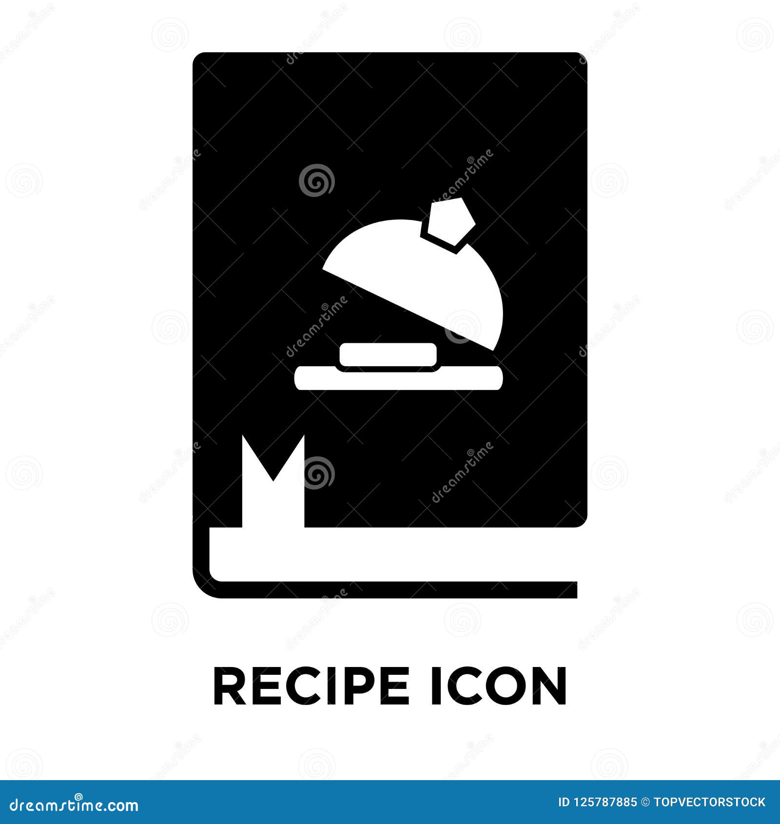 Recipe Icon Vector Isolated on White Background, Logo Concept of Stock ... Recipe Icon Vector Isolated on White Background, Logo Concept of Stock ...