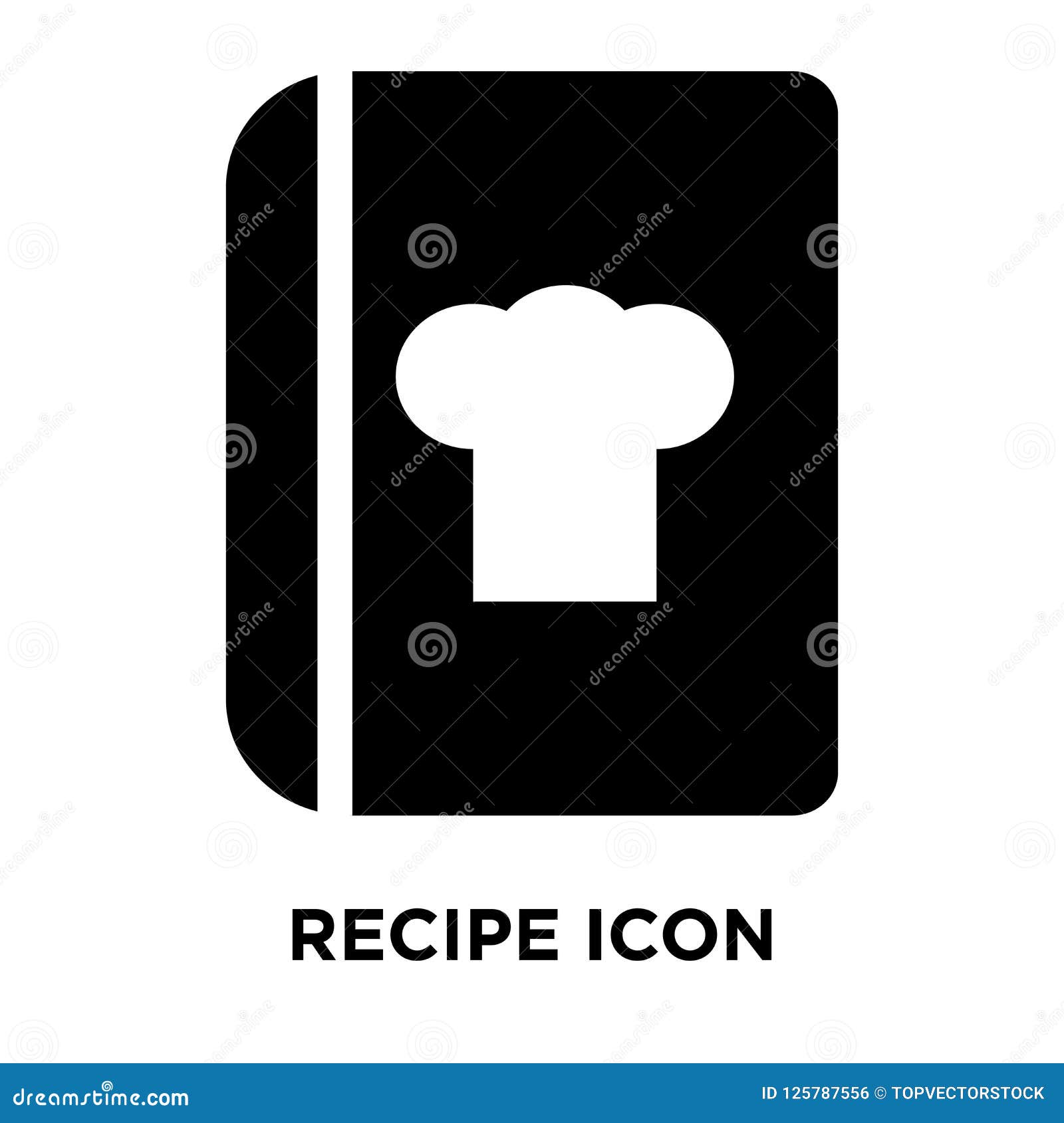 Recipe Icon Vector Isolated on White Background, Logo Concept of Stock ... Recipe Icon Vector Isolated on White Background, Logo Concept of Stock ...
