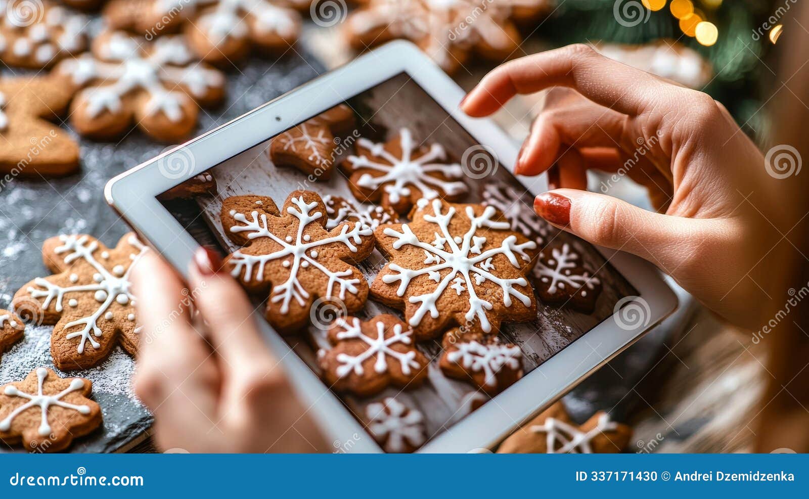 Recipes and Decorating Ideas for Holiday Cookies are Provided Via a ...