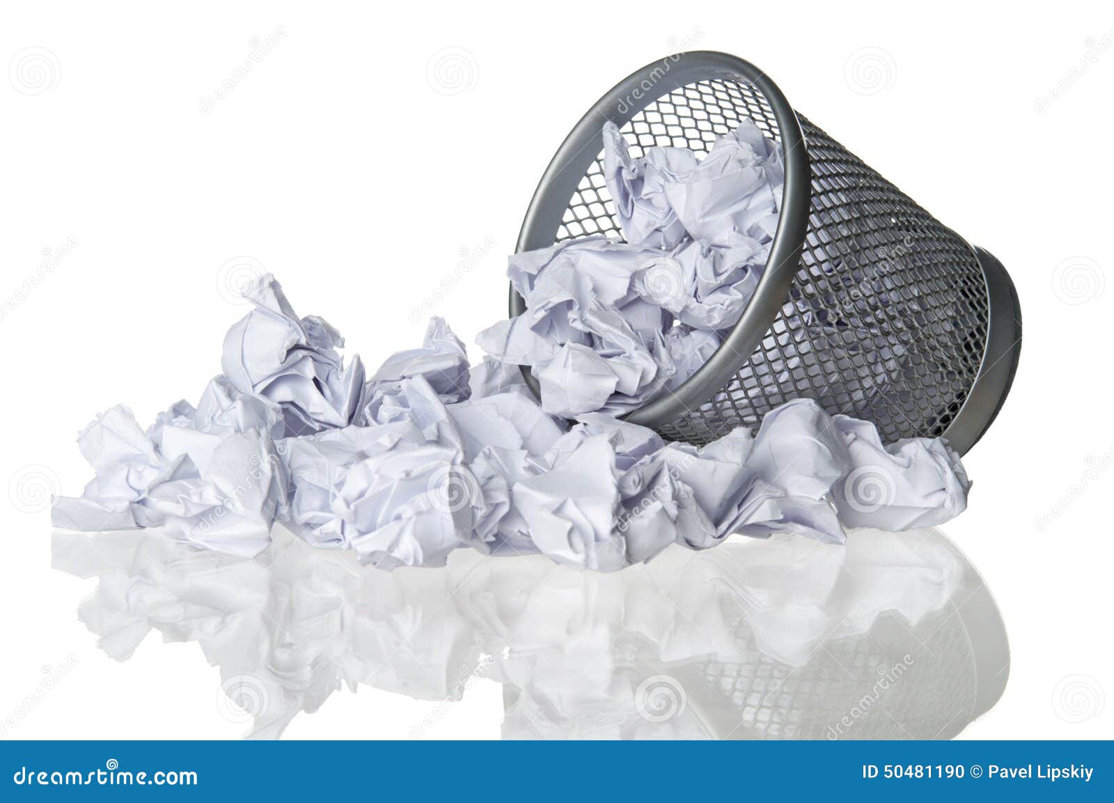 Recipiente Corrugato Dei Rifiuti E Della Carta Fotografia Stock ...