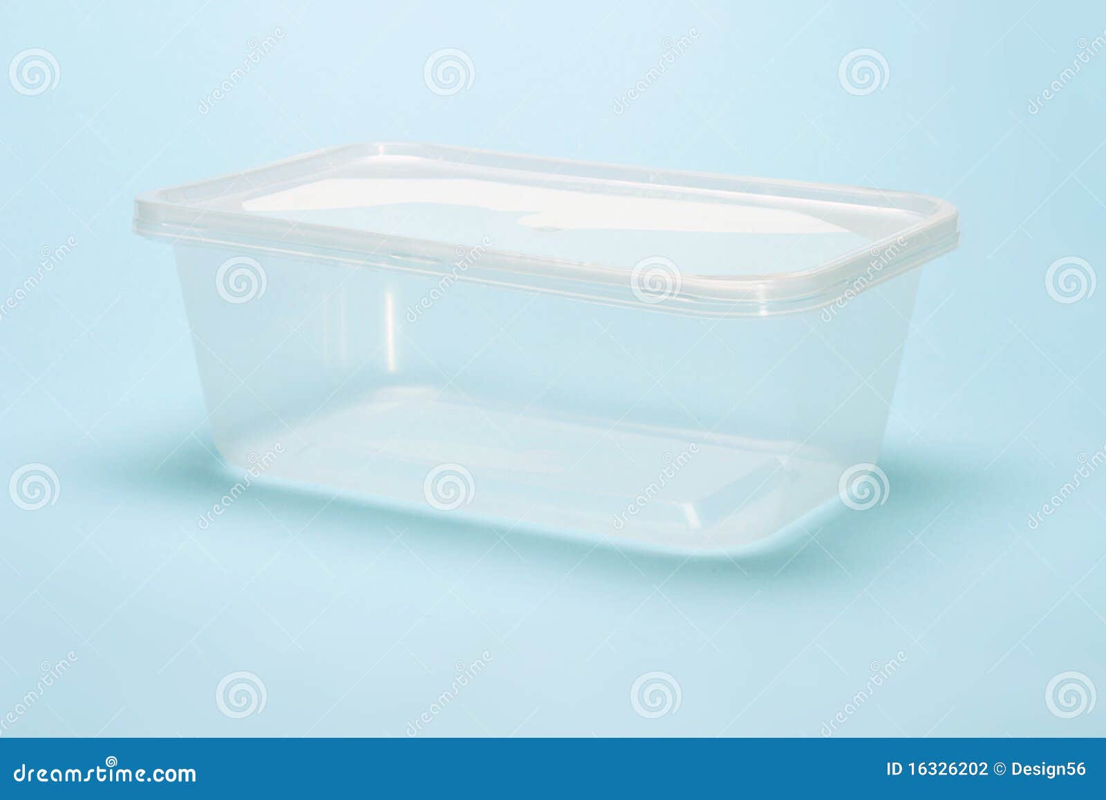 Recipiente Plástico Transparente Vazio Foto de Stock - Imagem de vazio ...