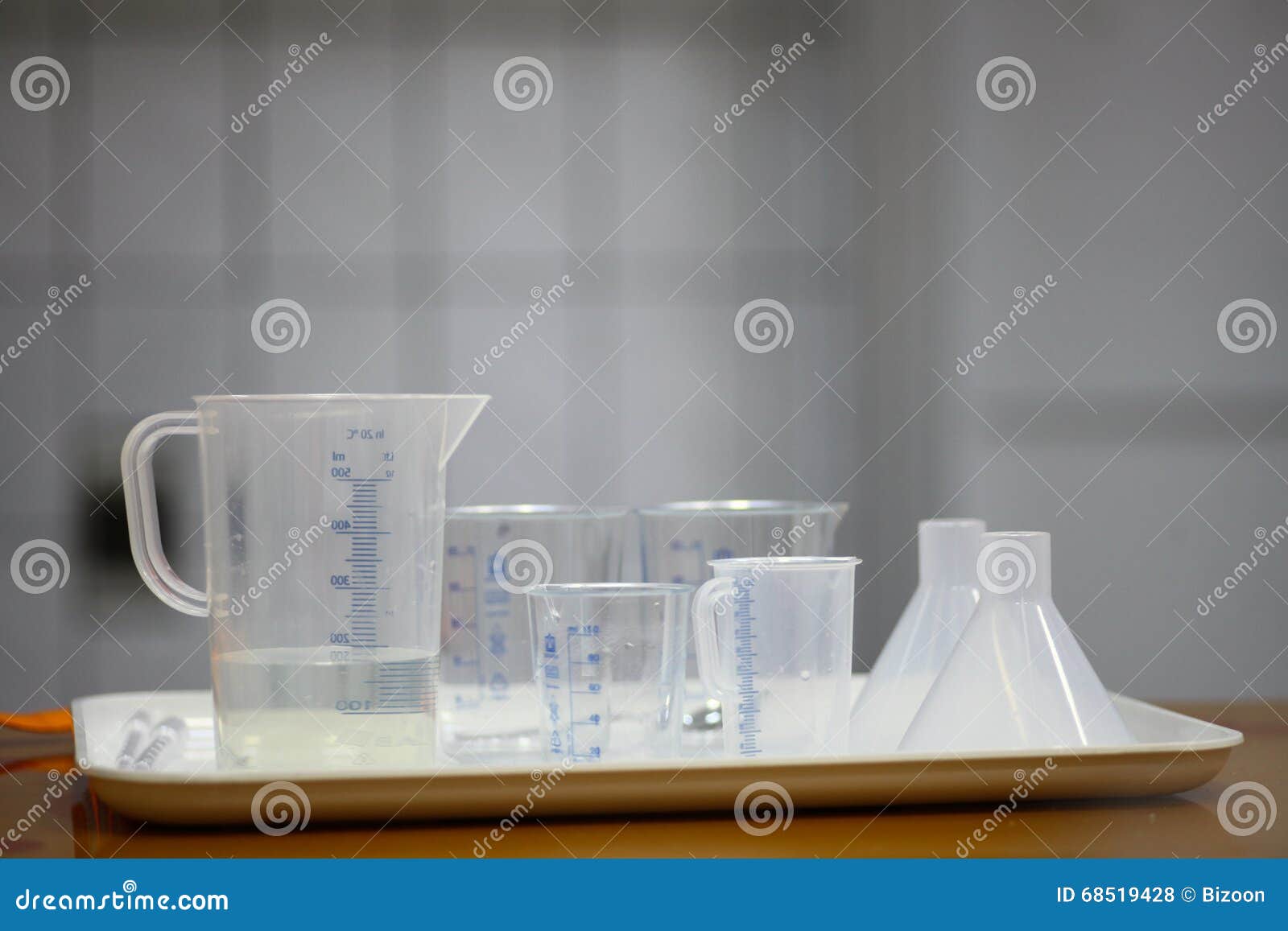 Recipients in Chemistry Lab Stock Photo - Image of pharmacy, research ...
