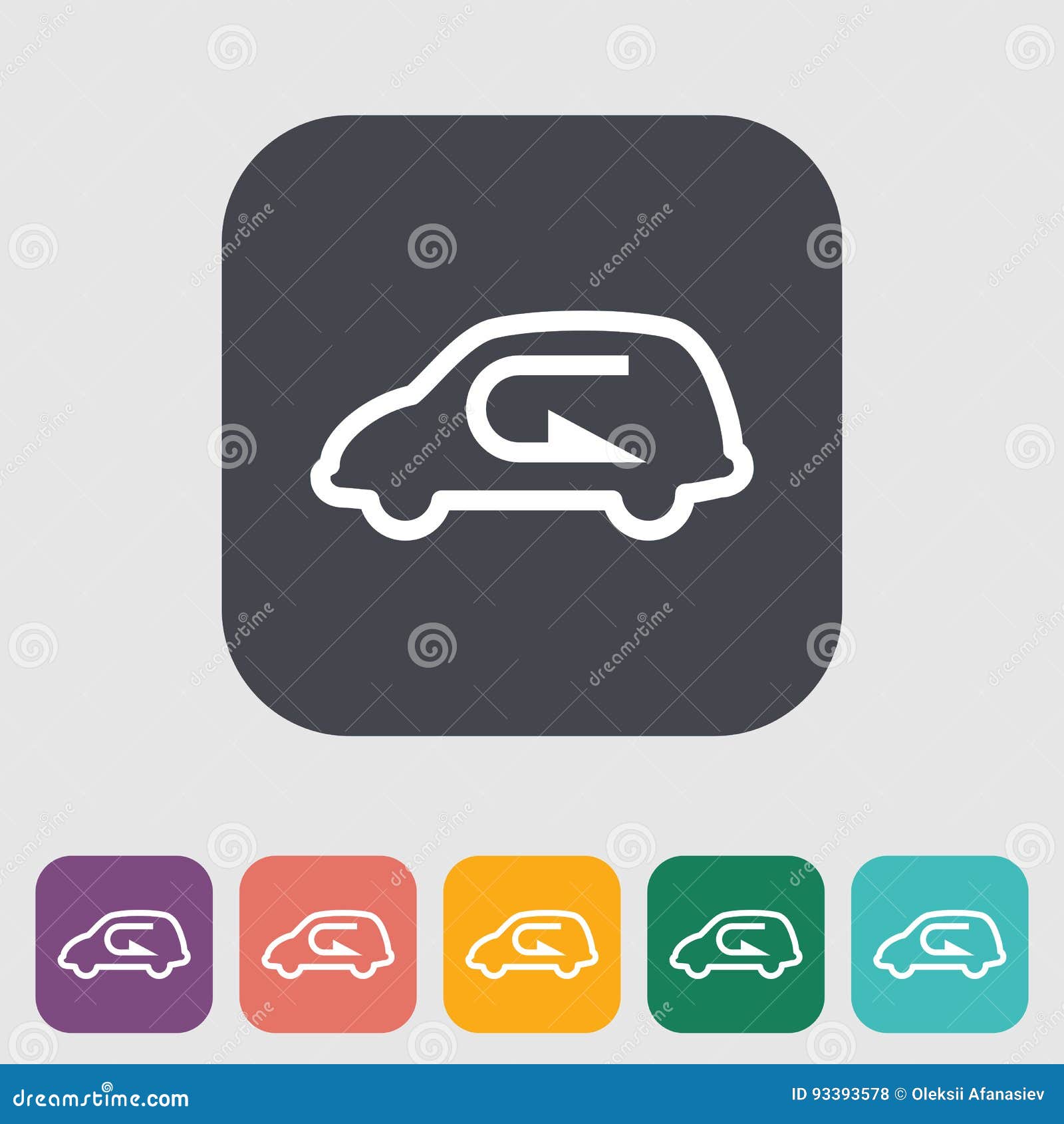 Recirculation Icon On White Background. Simple Element Illustration ...