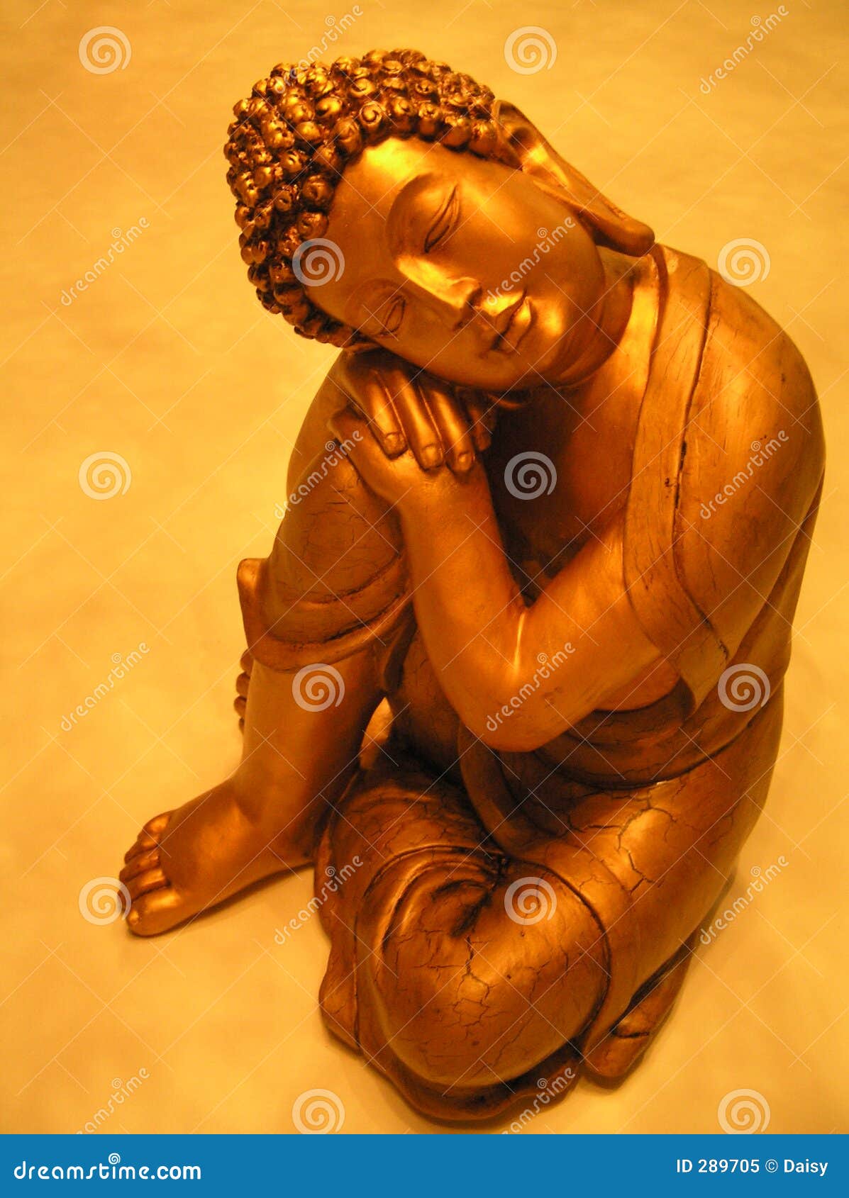Reclining buddha stock image. Image of isolated, glow, pose - 289705