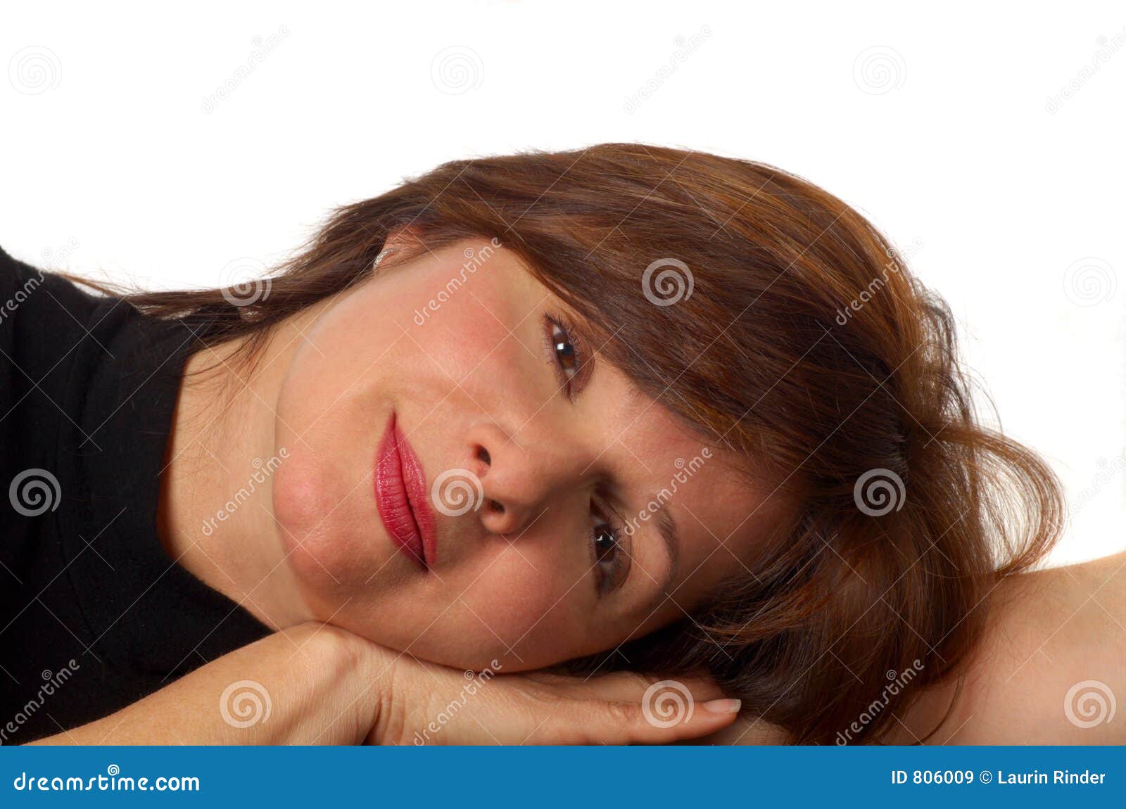 Reclining Woman stock image. Image of meditation, adult - 806009