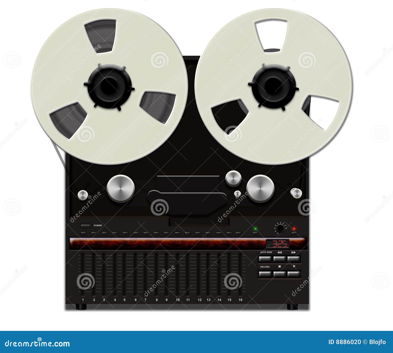Recoder illustrazione di stock. Illustrazione di canali - 8886020