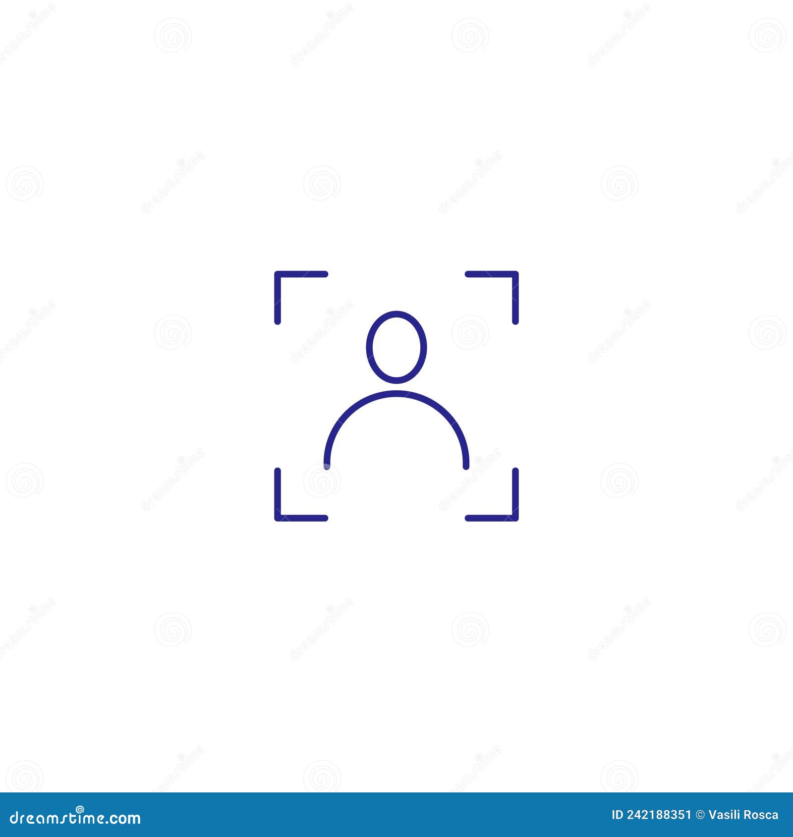 Mix Icon For Identify, Info And Recognize Cartoon Vector ...