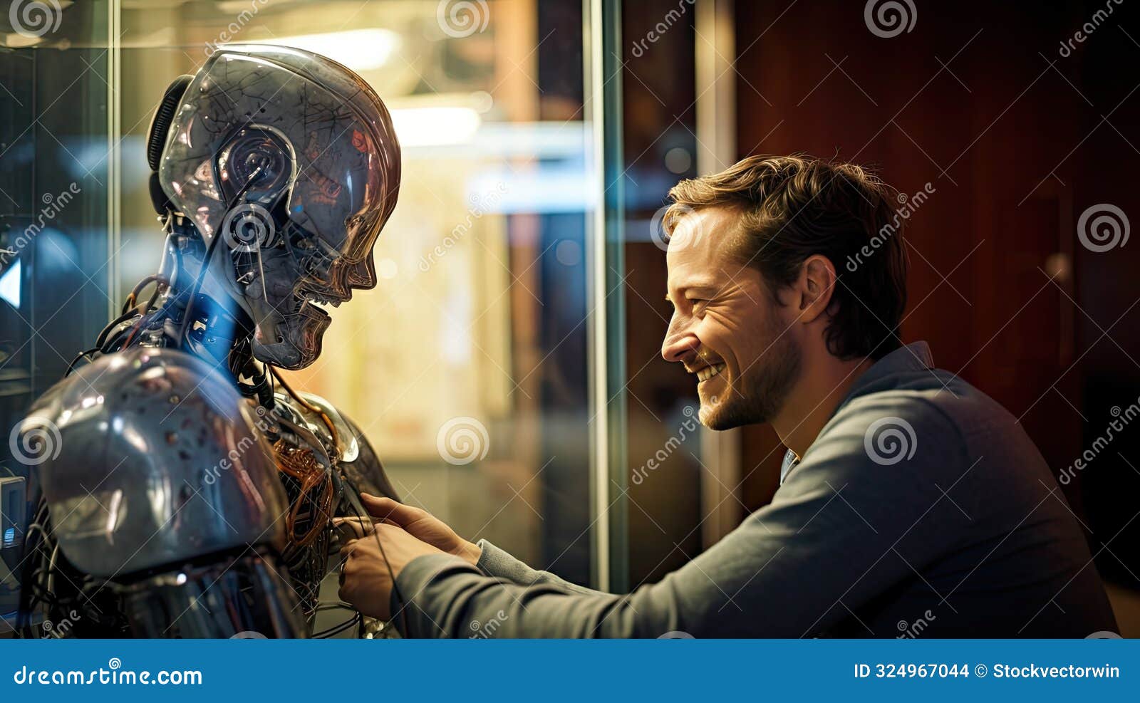 Recognition Face Technology Stock Illustration - Illustration of ...