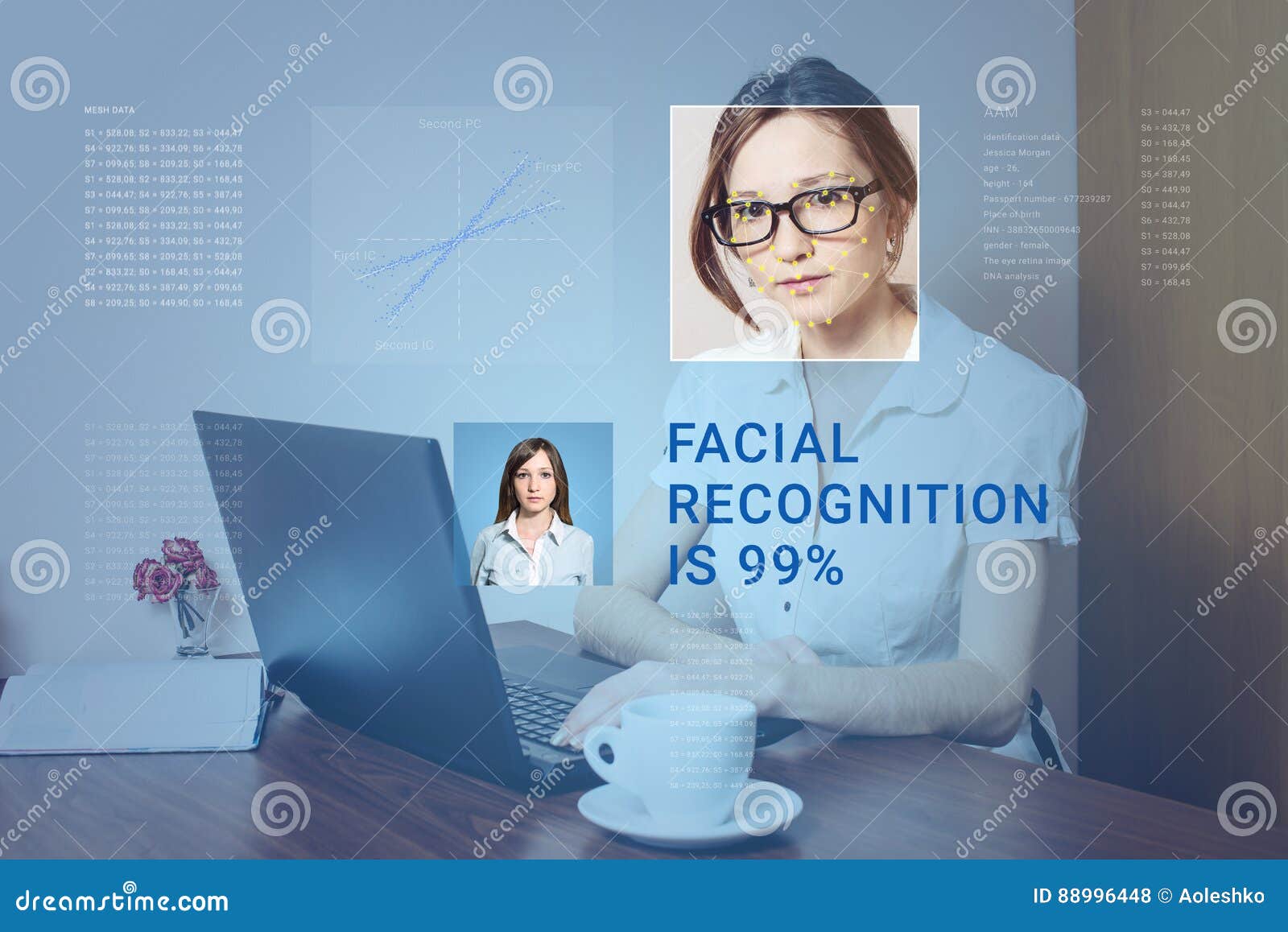 Recognition of Female Face. Biometric Verification and Identification ...
