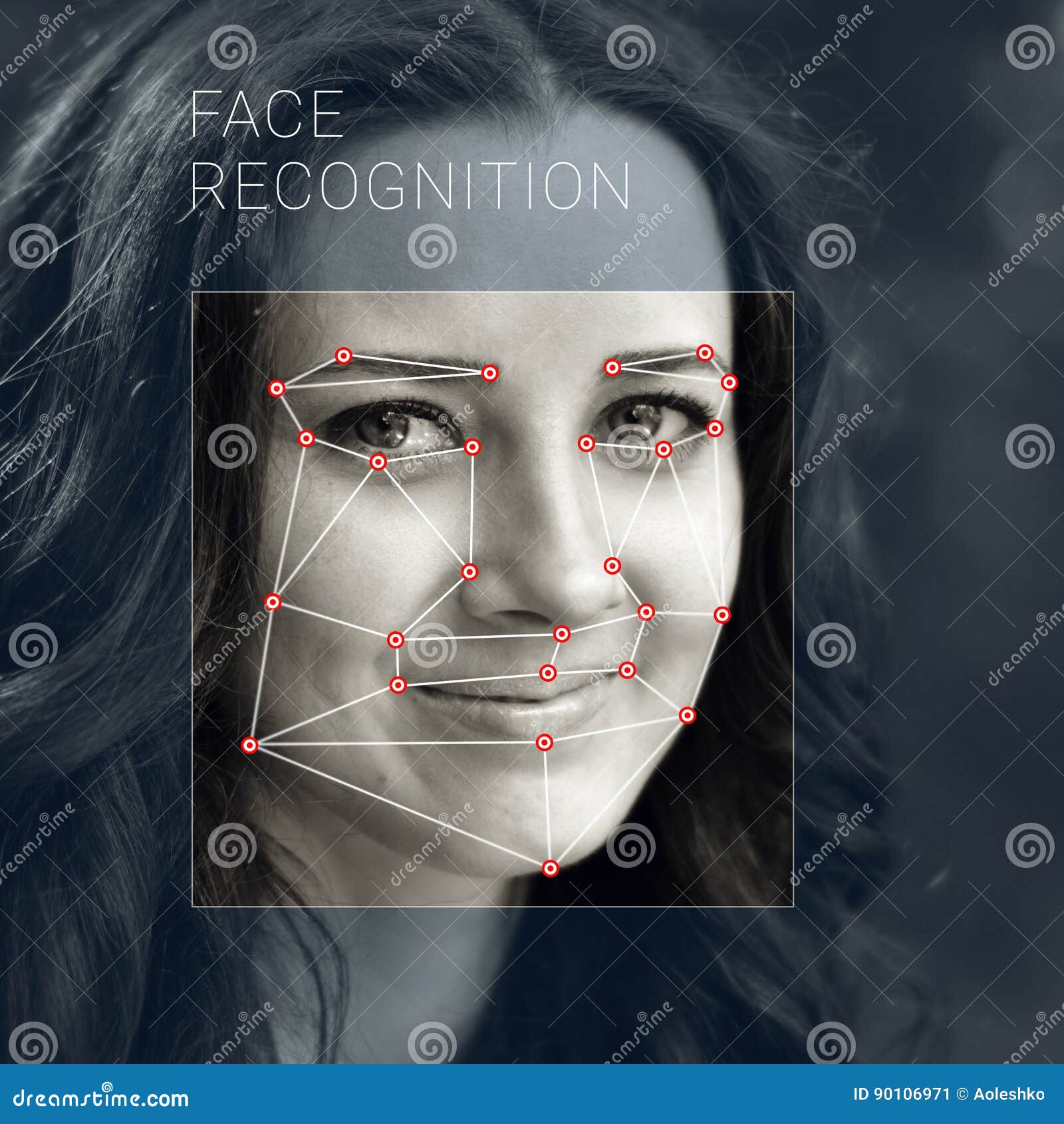 Recognition Of Female Face. Biometric Verification And Identification ...
