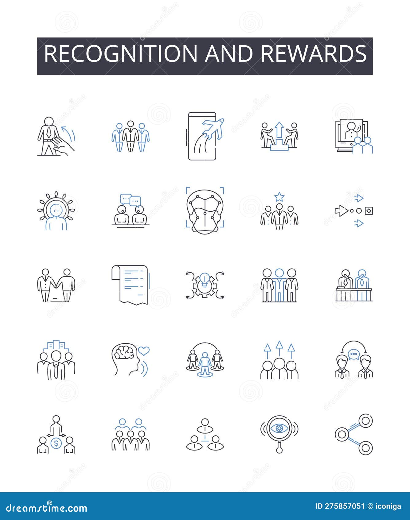Recognition and Rewards Line Icons Collection. Appreciation ... Recognition and Rewards Line Icons Collection. Appreciation ...
